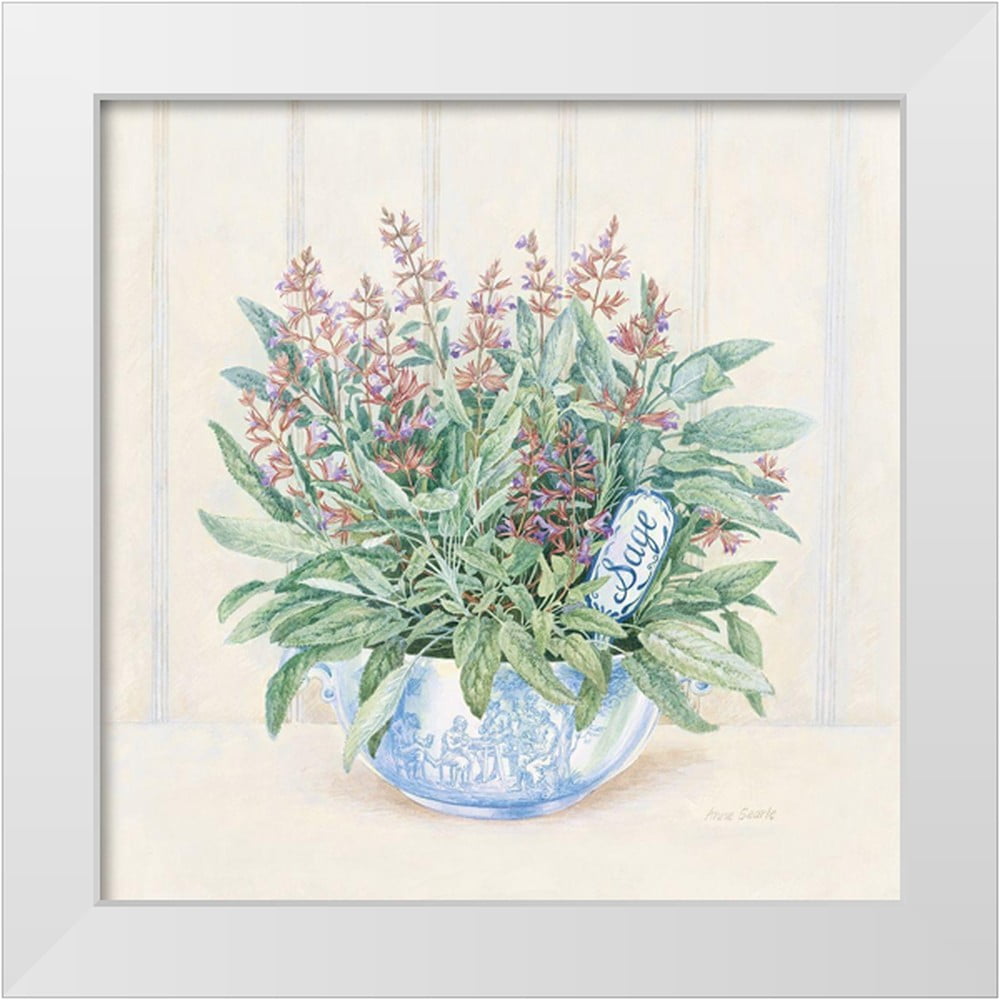 Searle, Anne 20x20 White Modern Wood Framed Museum Art Print Titled ...