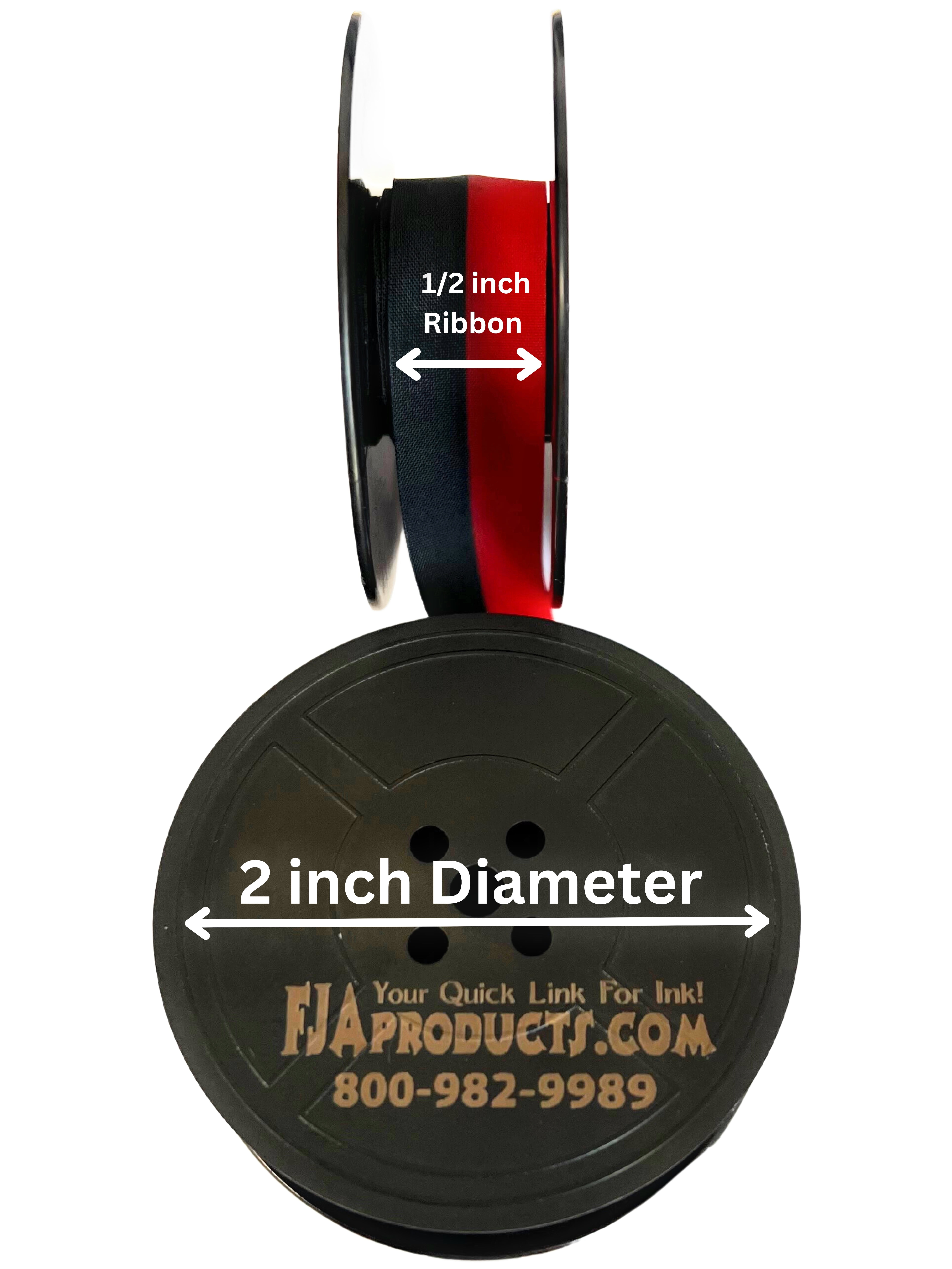 Sears Compatible Black and Red Twin Spool Typewriter Ribbon - Walmart.com