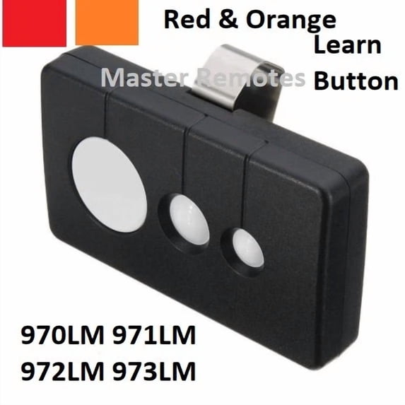 Sears Crafsman 3 Button Garage Door Opener Remote Hbw1255 139.53680 ...
