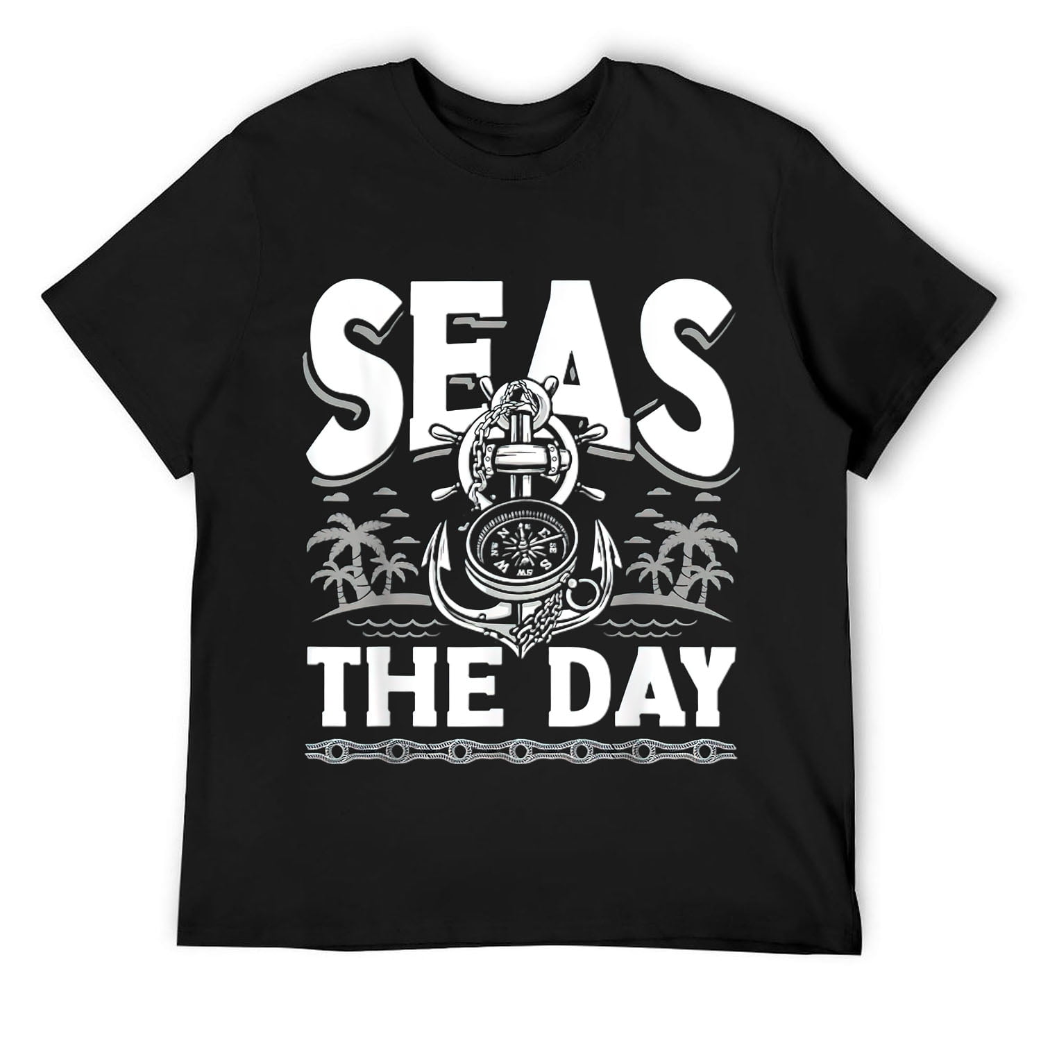 Seas The Day for a Seaman Sailor Maritime T-Shirt - Walmart.com