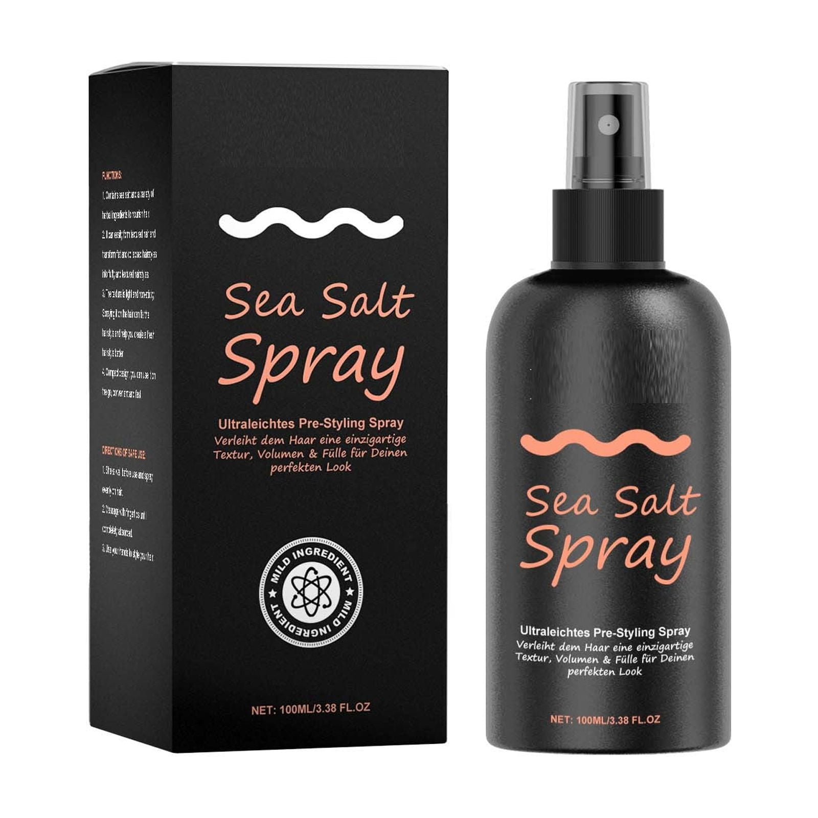 Seasalt Spray 3 4oz H Styling Spray Defines Glosses Unruly Hair,Non ...