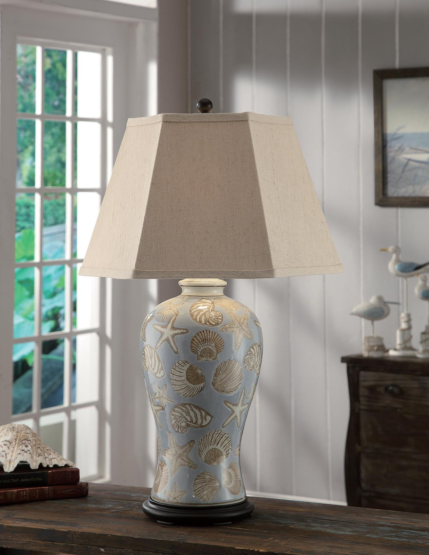 Seashell 32-Inch Table Lamp - Walmart.com