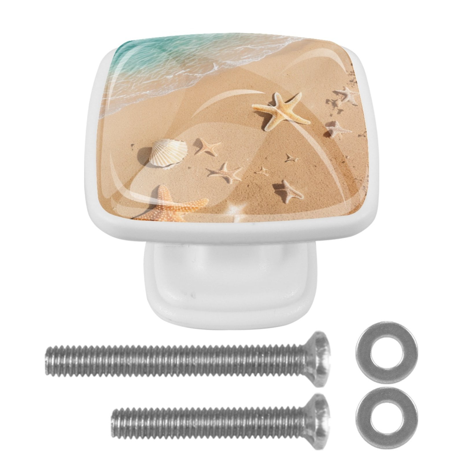 Seashell Beach Cabinets Door and Drawers Knobs Pulls,Furniture Handles ...