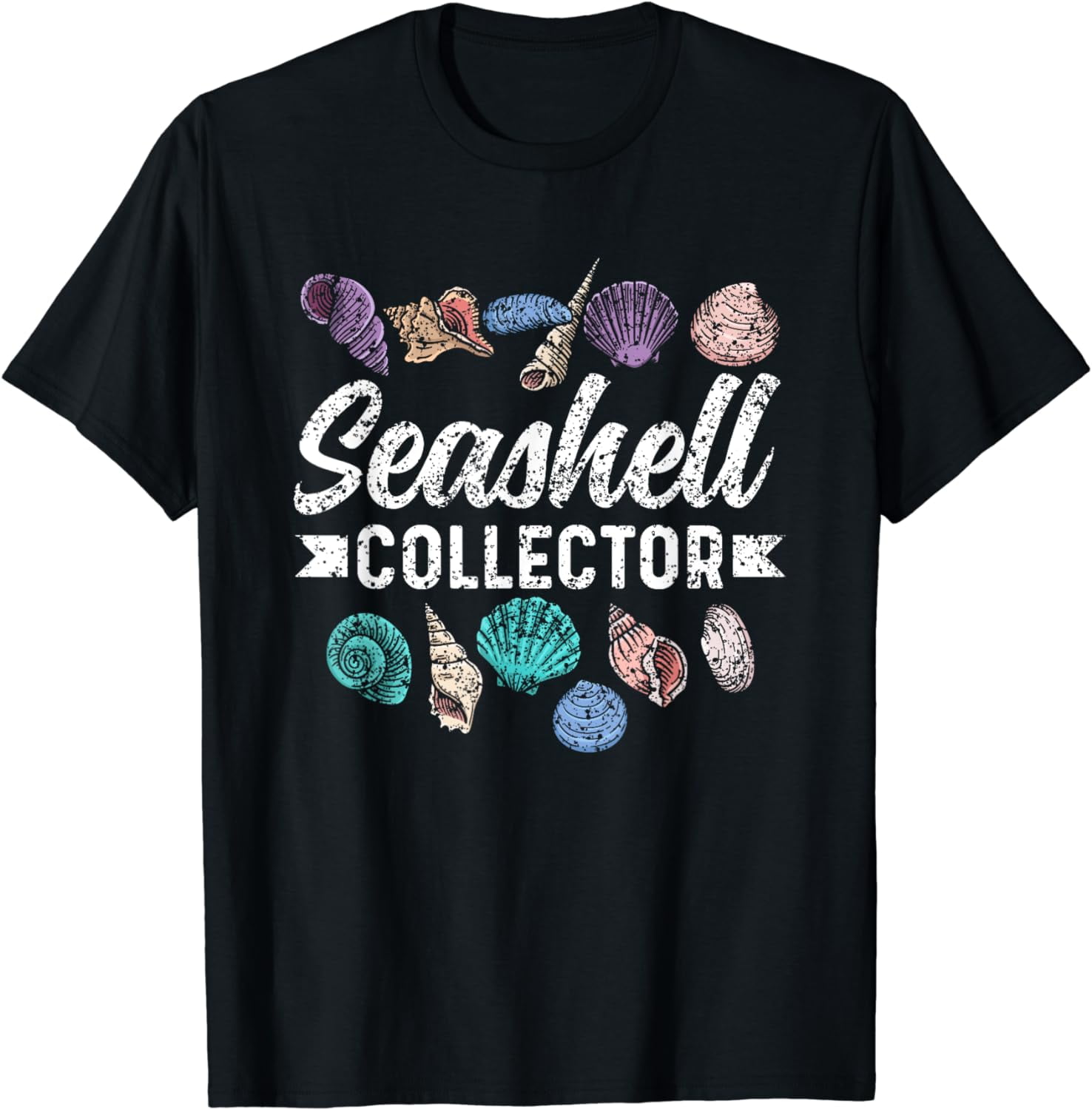 Seashell Collector Beach Seashells Collect T-Shirt - Walmart.com