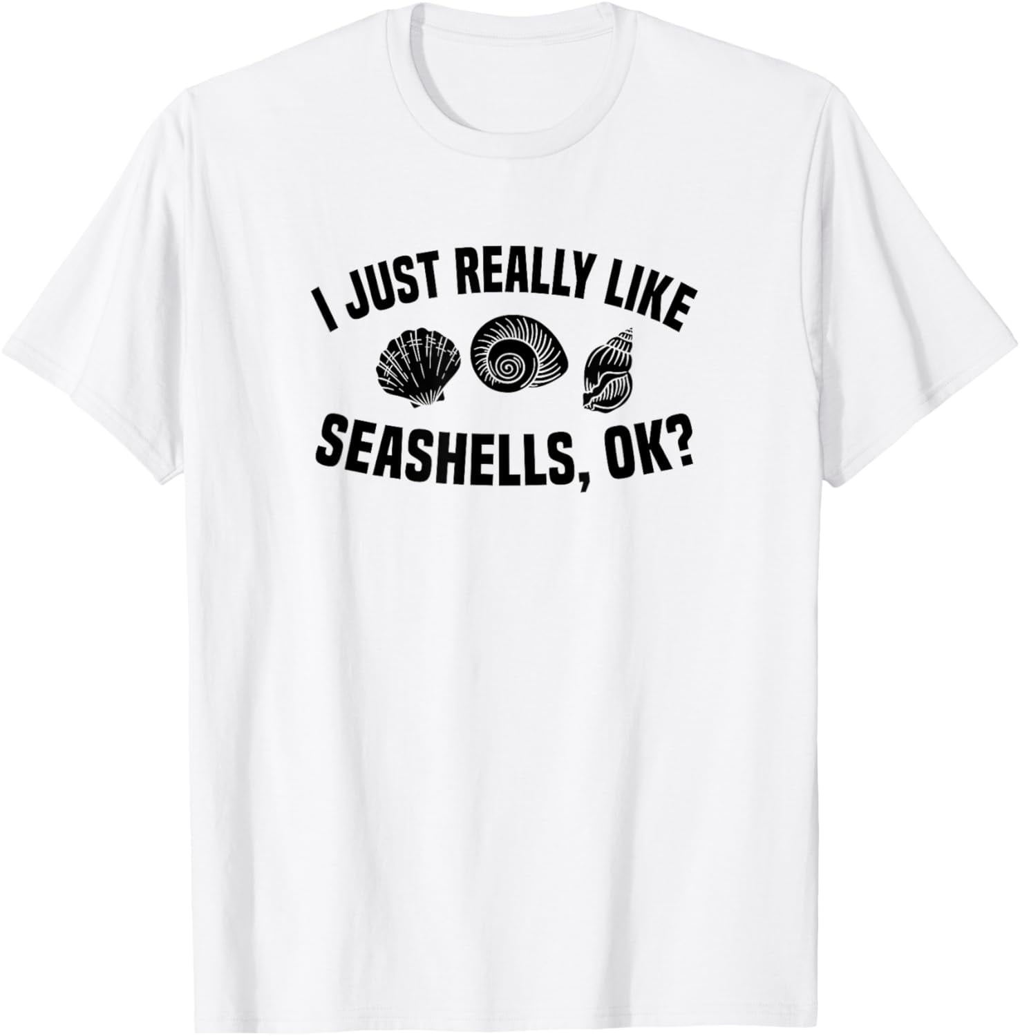 Seashell Collector Shelling Beach Collecting Sea Shell T-Shirt men and ...