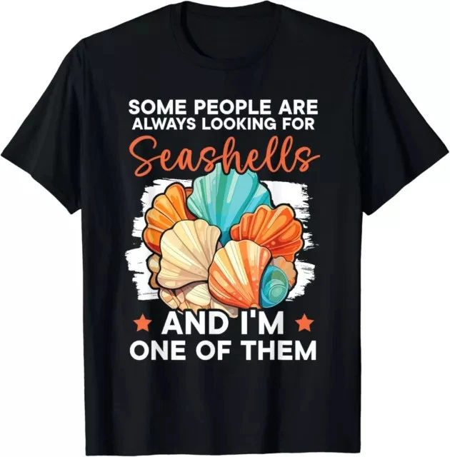Seashell Collector Shelling Beachcombing Beachcomber 100% Cotton Tee ...