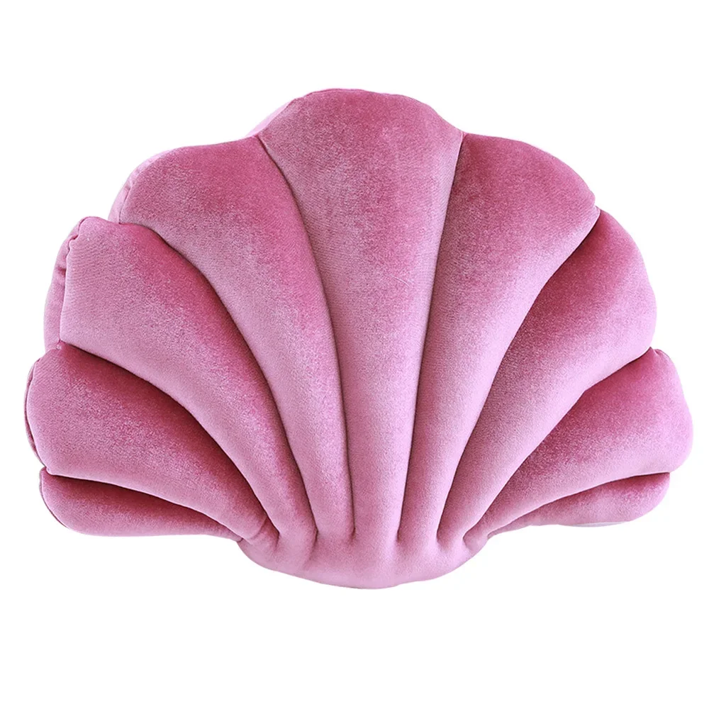 Seashell Design for Rest and Sleep Korean Style Plush Seashell Pillow ...