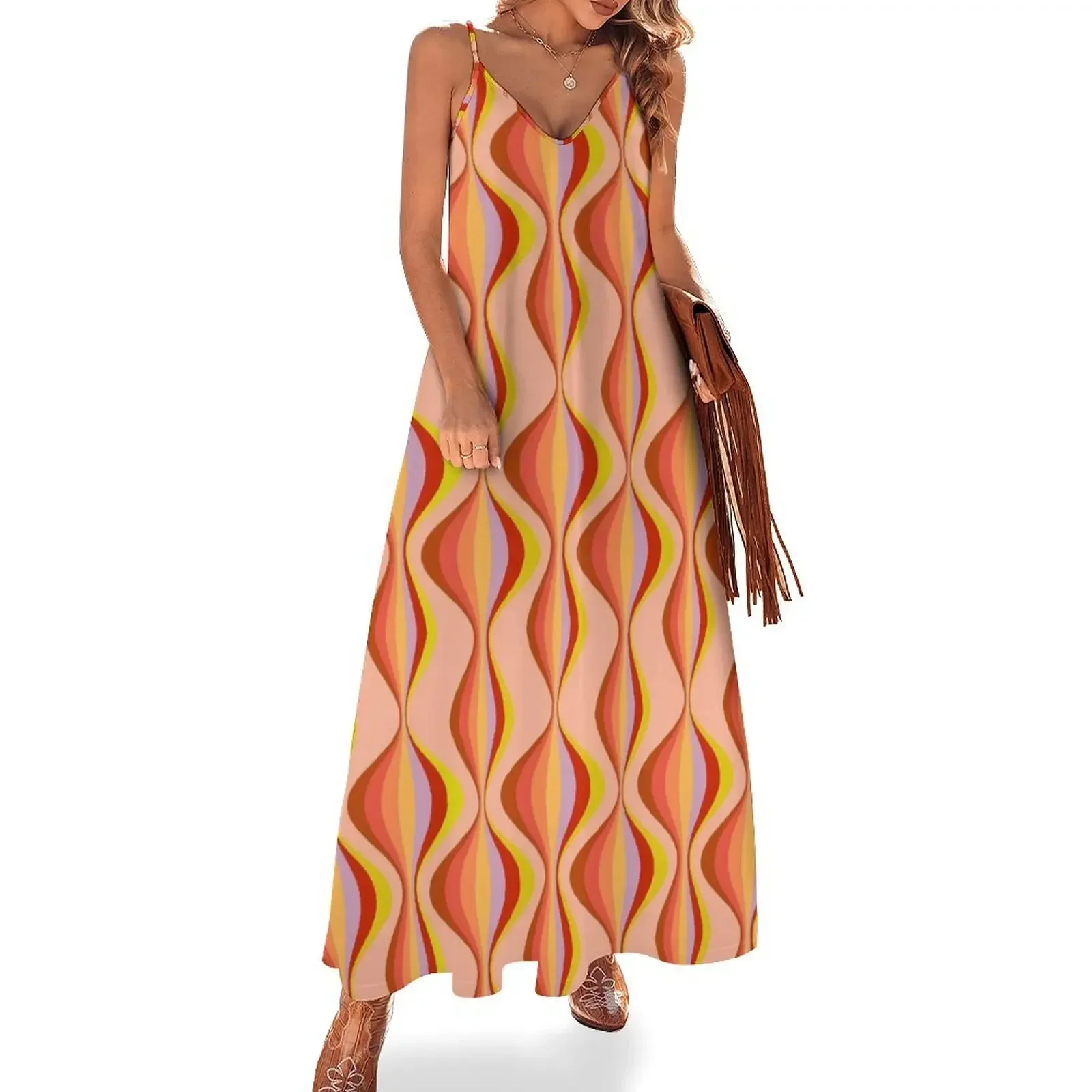 Seashell Drawing Sling Dress prom dress02 dresses for womens Female ...