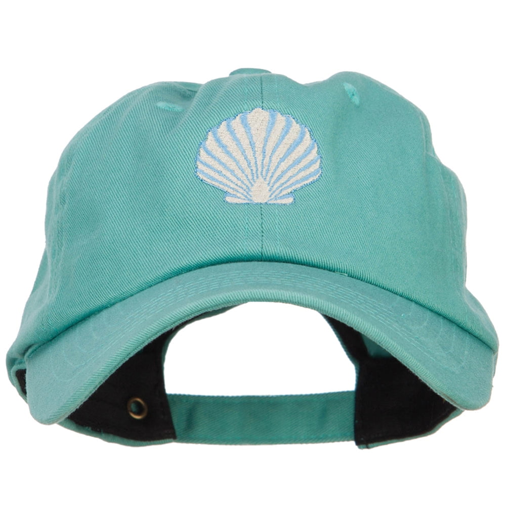 Seashell Embroidered Unconstructed Cap - Mint OSFM - Walmart.com