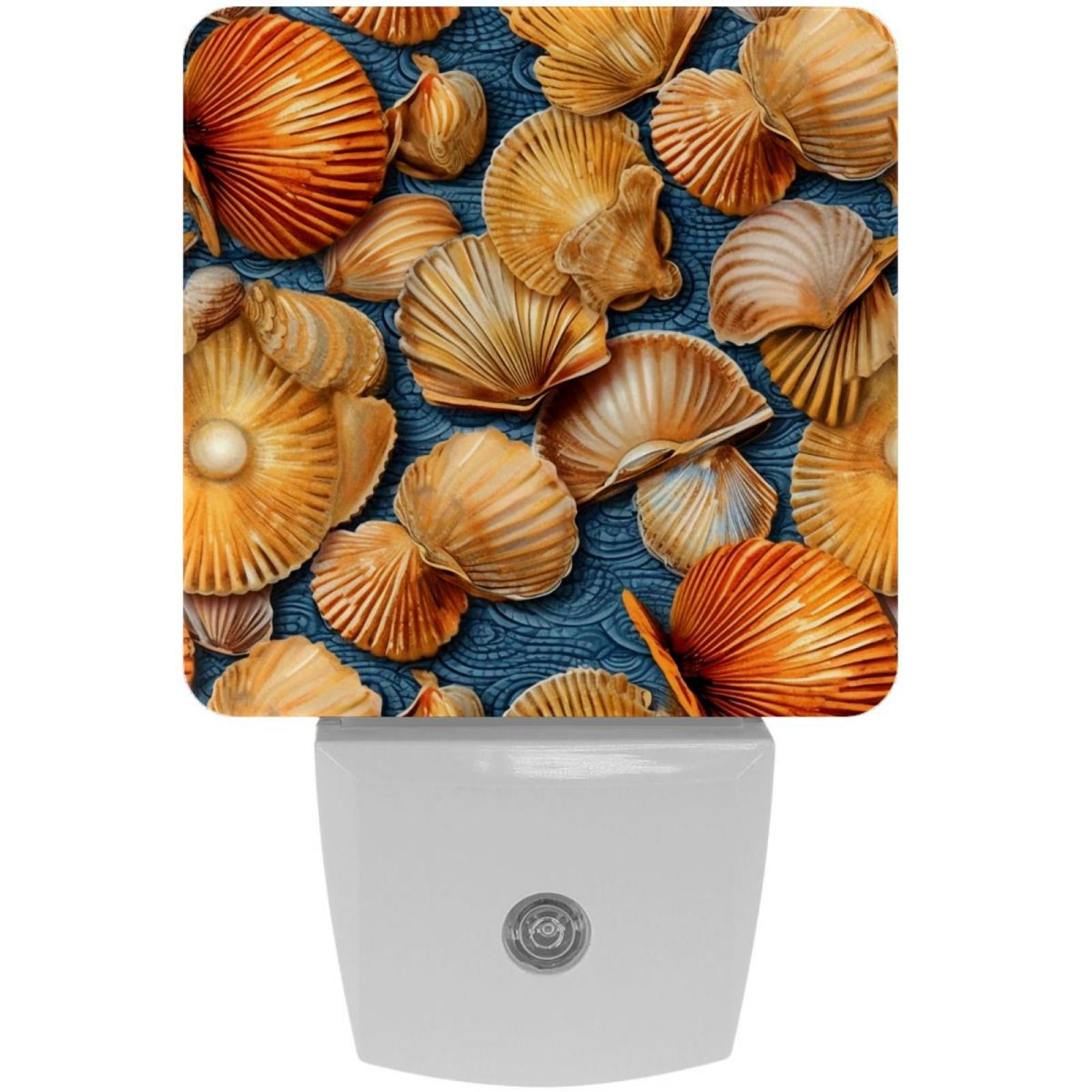Seashell LED Square Night Lights - Compact and Multifunctional ...