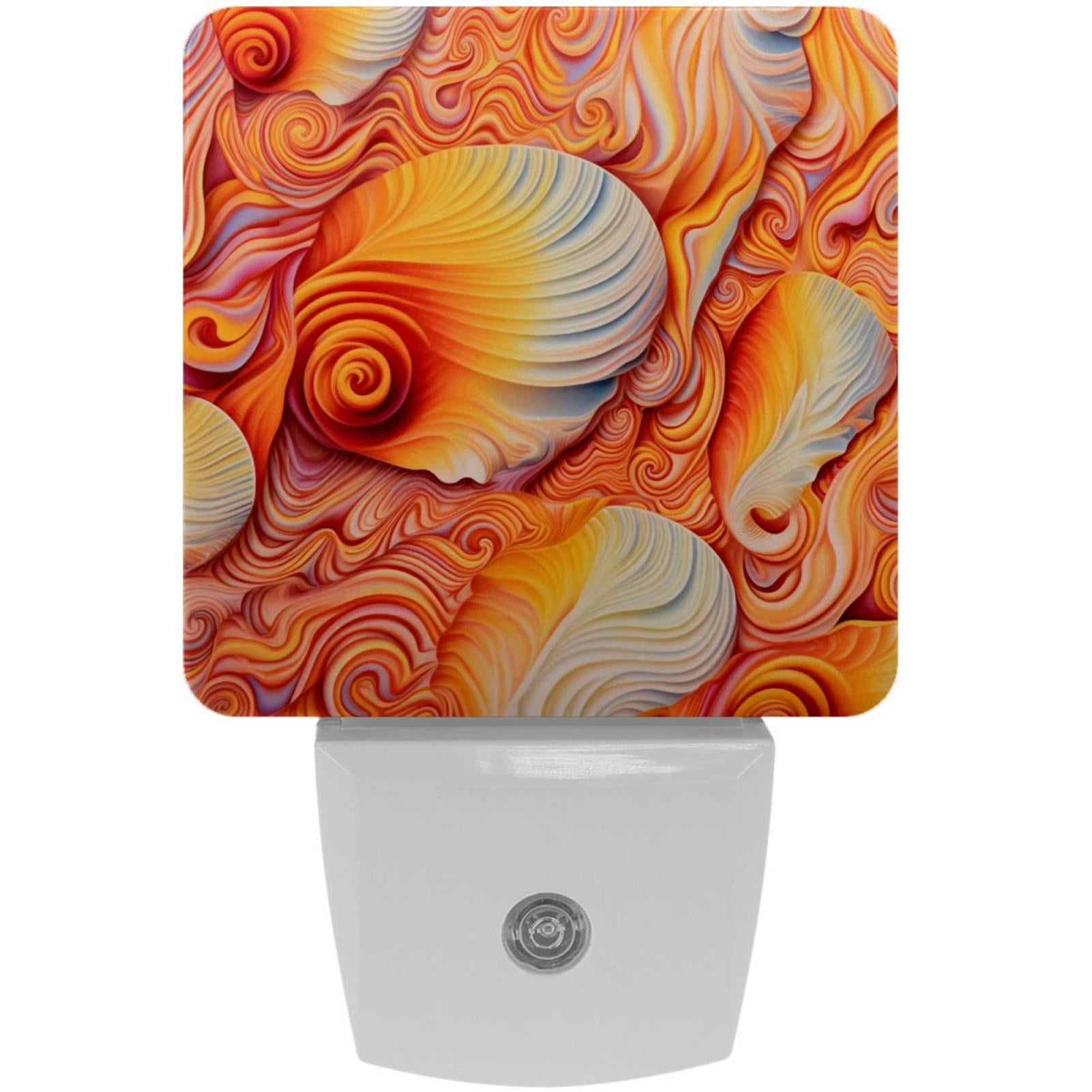 Seashell LED Square Night Lights - Compact and Multifunctional ...