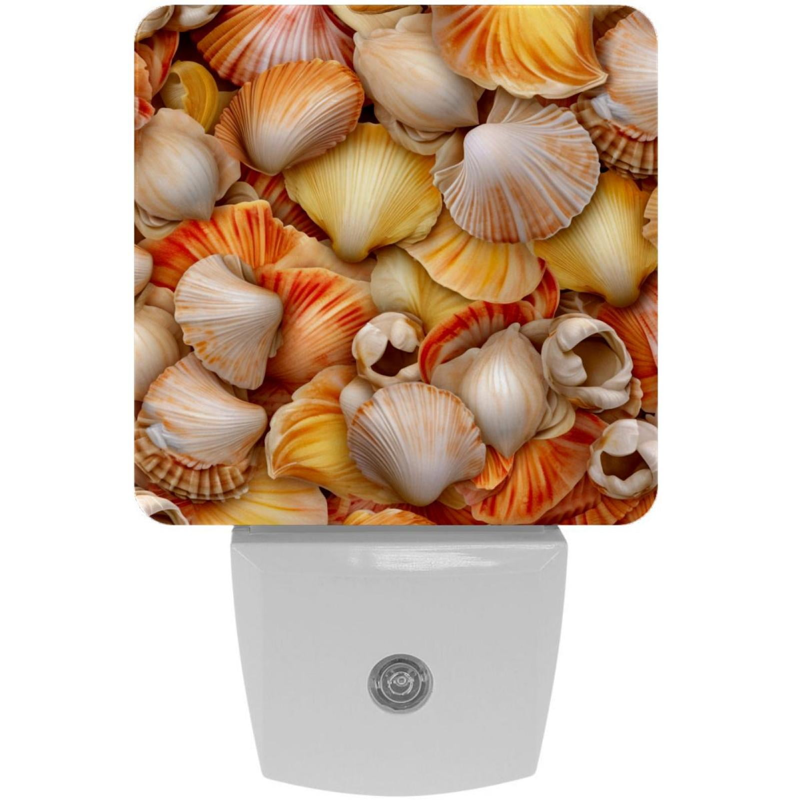 Seashell LED Square Night Lights - Energy Efficient and Stylish Decor ...