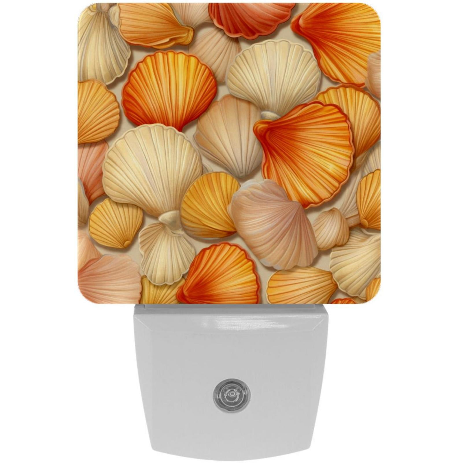 Seashell LED Square Night Lights- Energy Efficient and Stylish ...