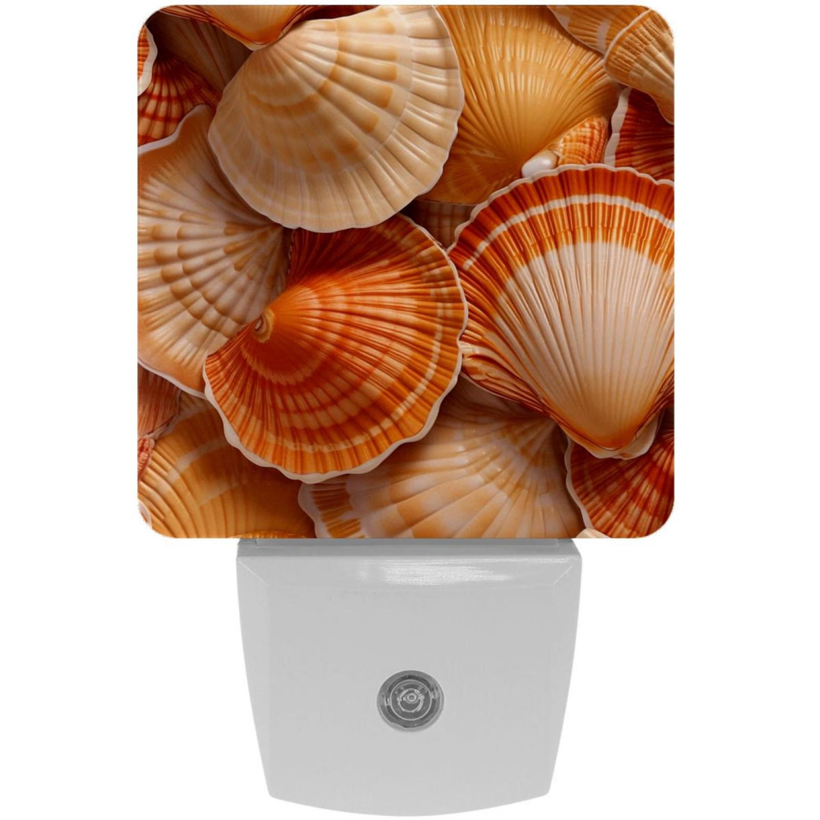 Seashell LED Square Night Lights- Energy Efficient and Stylish Illumination for Every Corner of ...