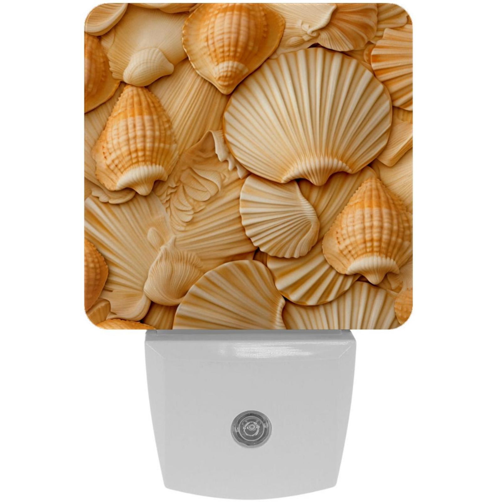 Seashell LED Square Night Lights - Stylish and Energy-Efficient ...
