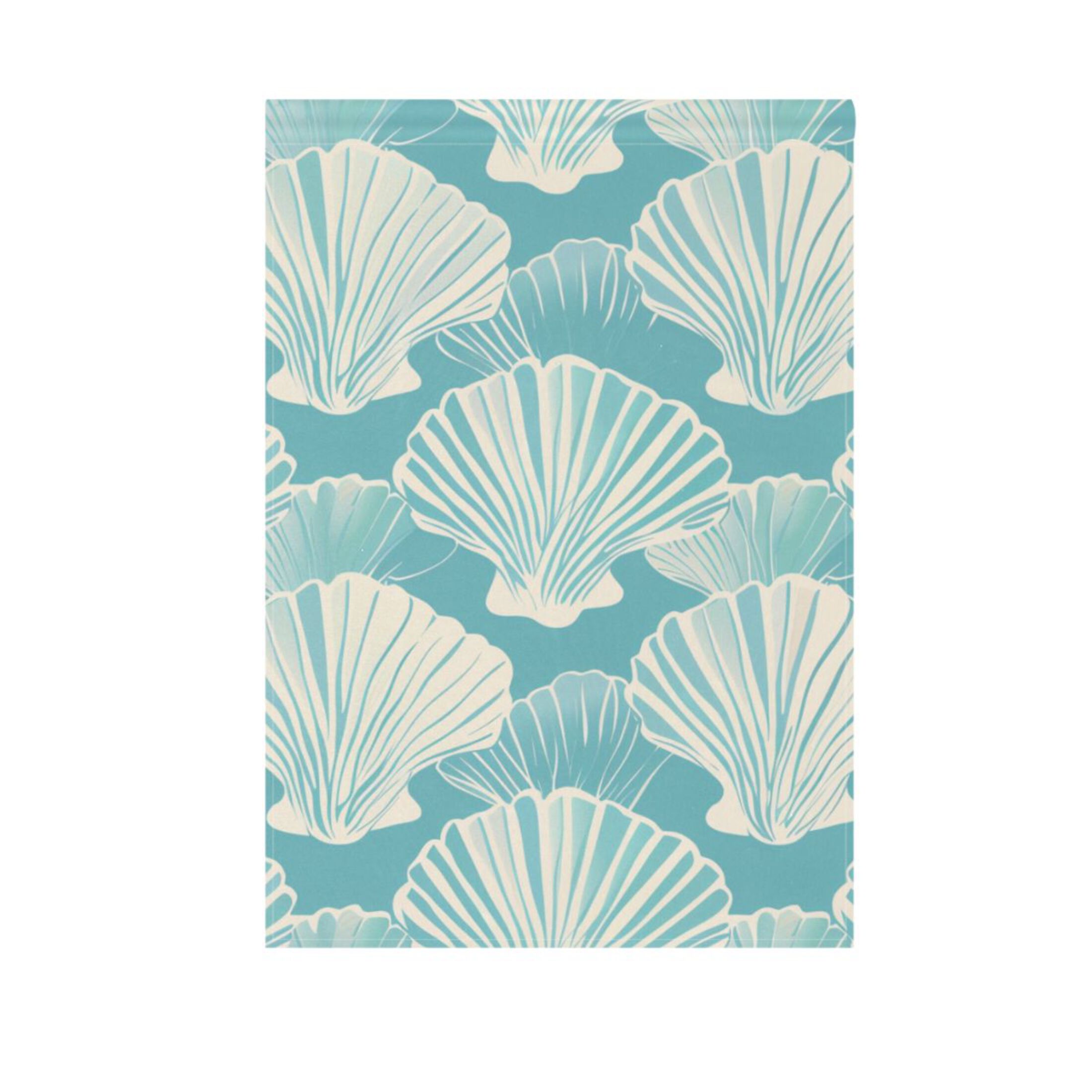 Seashell Line Art Garden Flag 28"x40" Double-Sided Yard Flags for ...