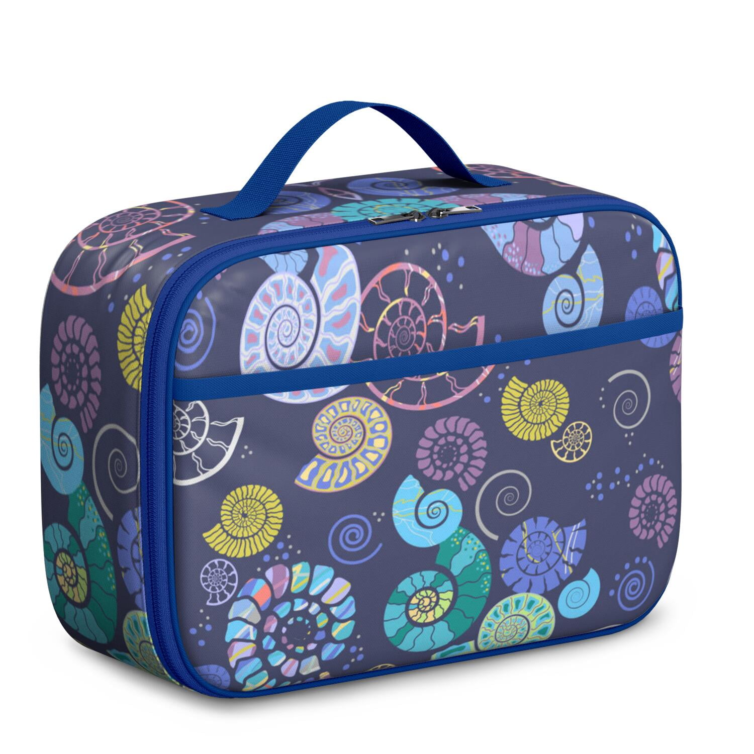 Seashell Lunch Tote – Beach Shell Nautical Tropical Starfish Marine ...