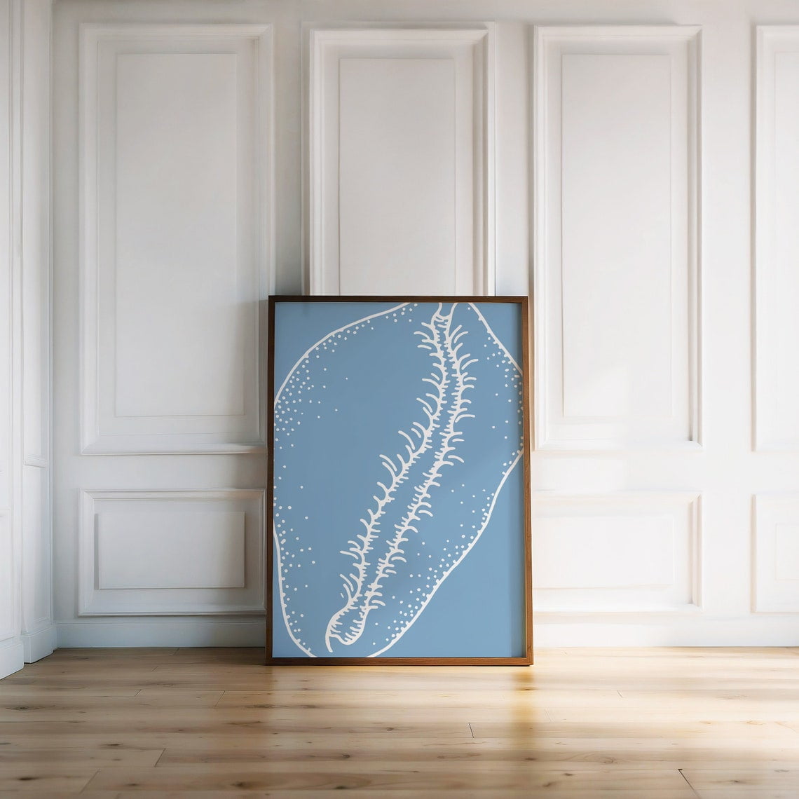 Seashell Print // Seashell Wall Art, Trendy Coastal Wall Art, Beachy ...