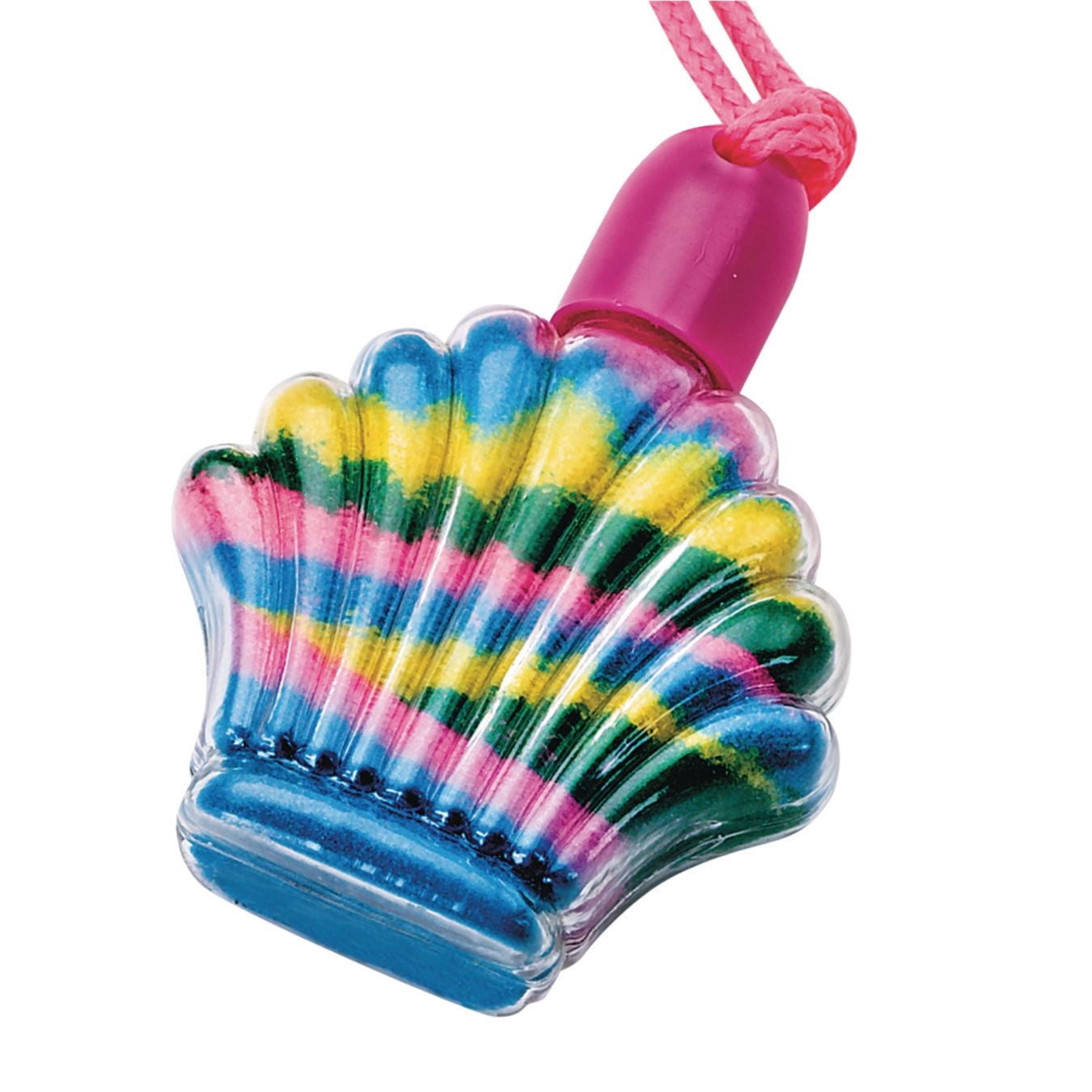 Colorful Seashell Sand Art Bottle Craft Kit with Decorating Shells and ...