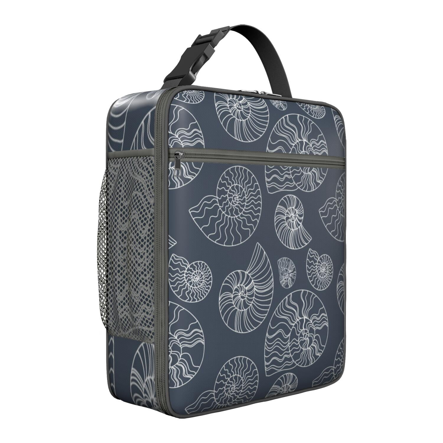 Seashell and Starfish Insulated Lunch Bag for Women, Reusable ...