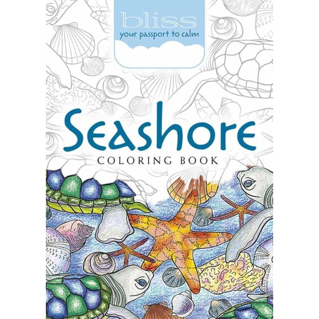 Seashore Coloring Book - Walmart.com