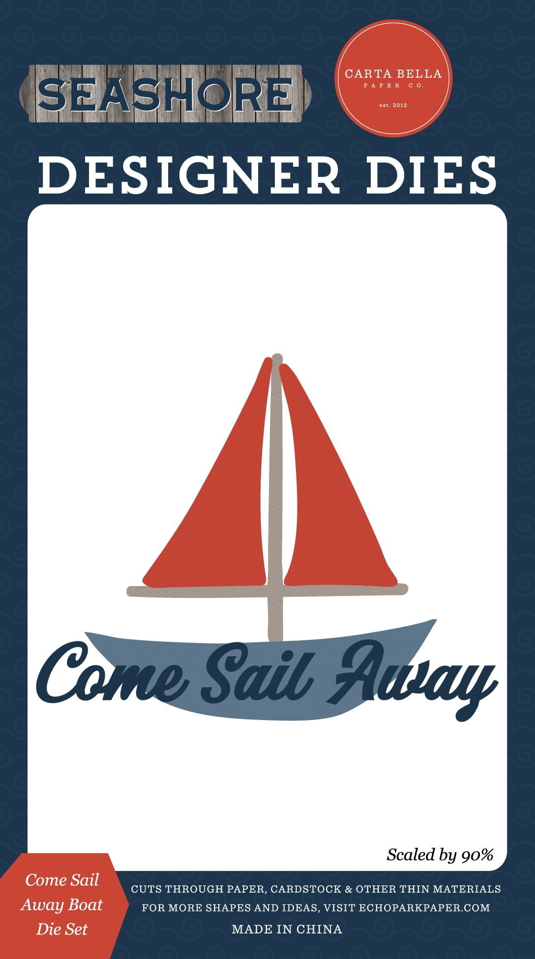 Seashore Small Die Set-Come Sail Away Boat - Walmart.com