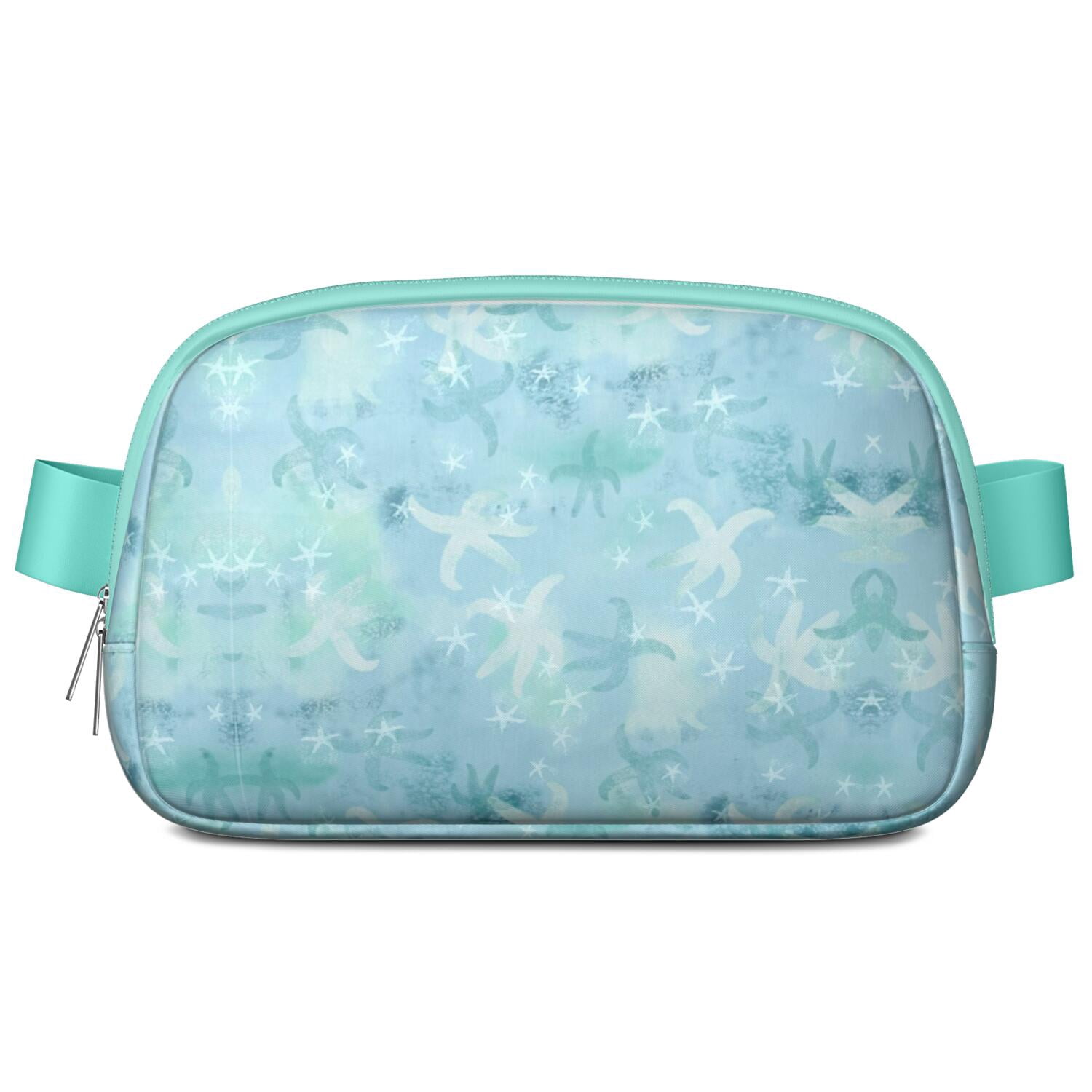 Seaside Anchor Fanny Pack – Marine-Themed Waist Bag with Coral ...