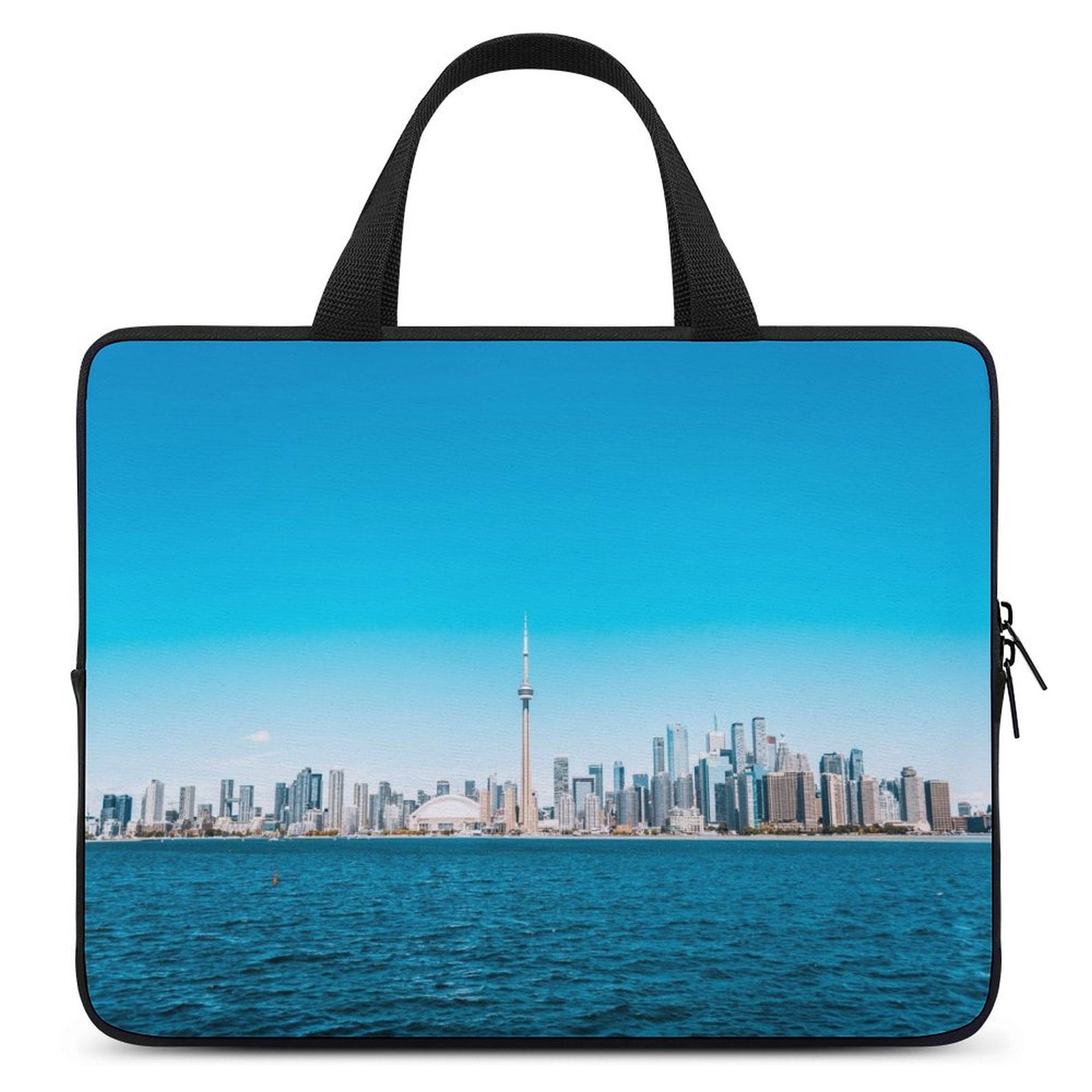 Seaside City Laptop Bag Women Man 10 12 13 15 17 Inch Office Notebook ...