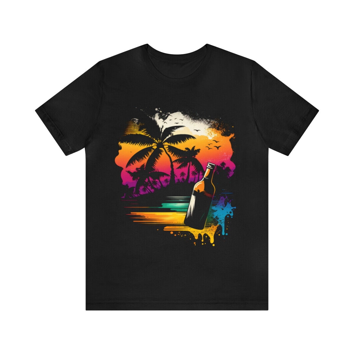 Seaside Comfort: Your New Favorite Beach-Themed Tee - Walmart.com