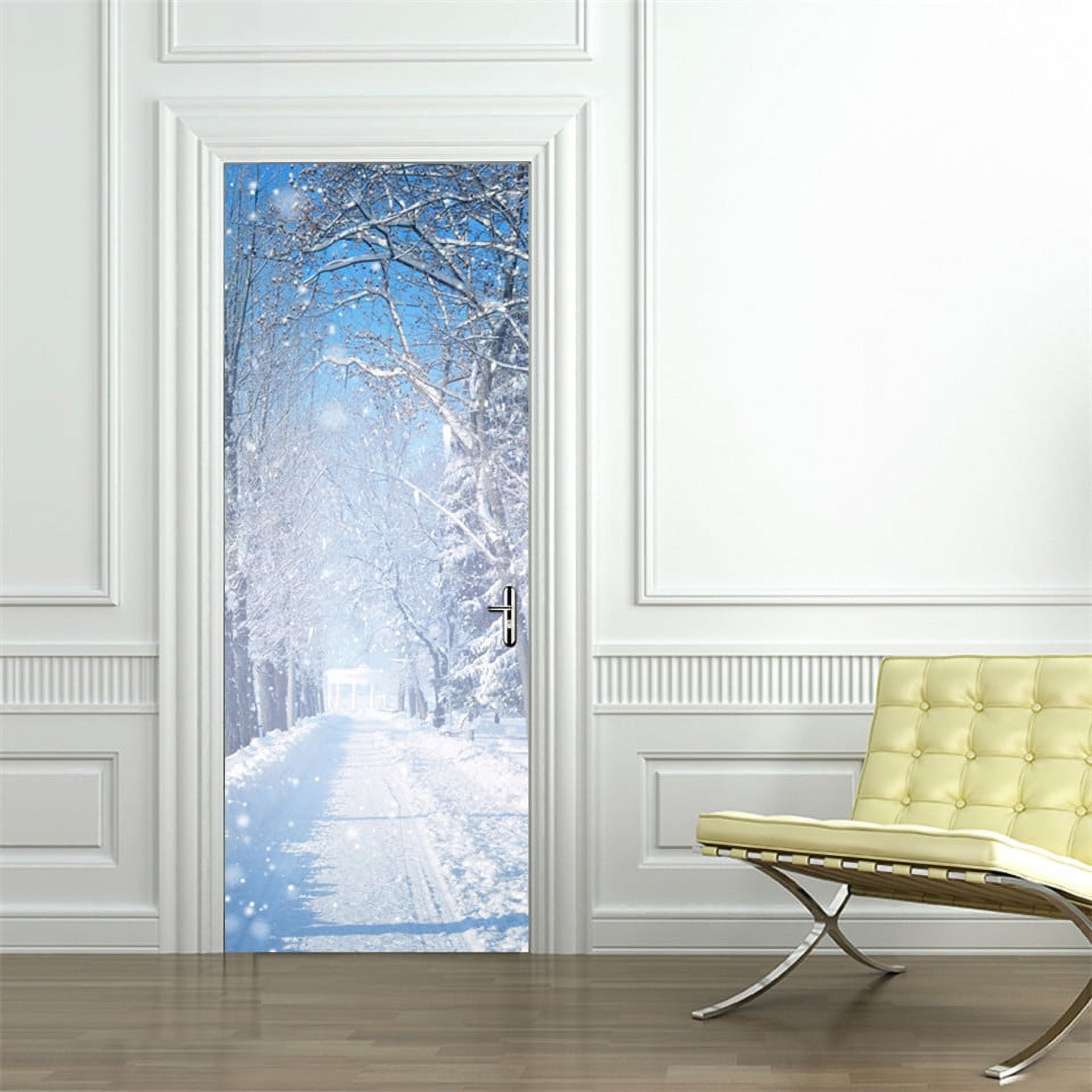 Seaside Door ration Peel and Stick Wallpaper Vinyl Adhesive Waterproof ...