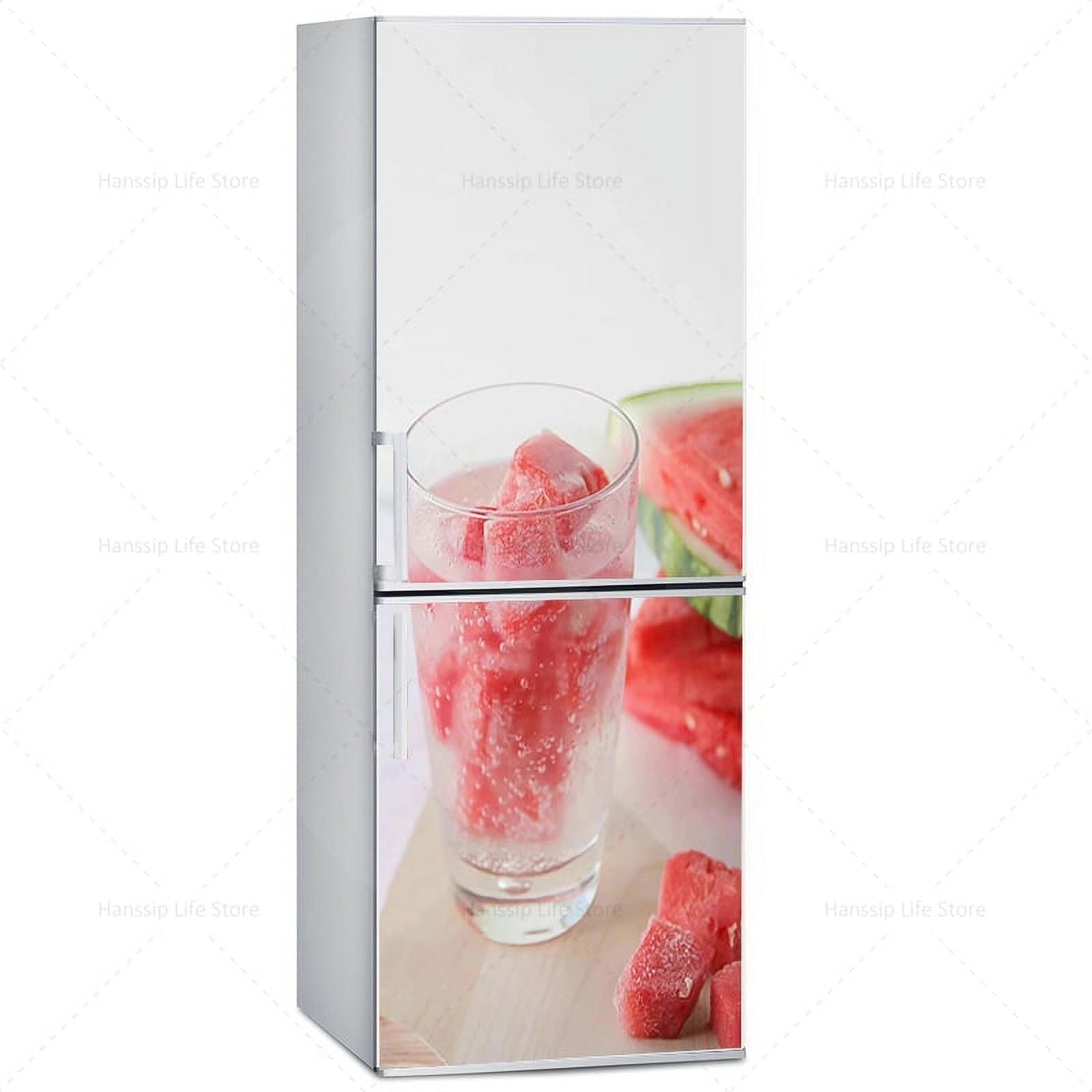 Seaside Fridge Door Mural Sticker Waterproof Vinyl 3D Wallpaper ration ...