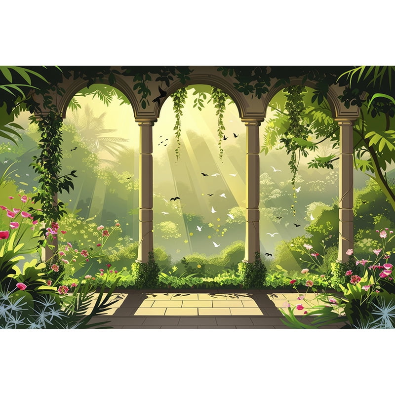 Seaside Graffiti Snowy Mountains Photography Background Tornado Clouds ...