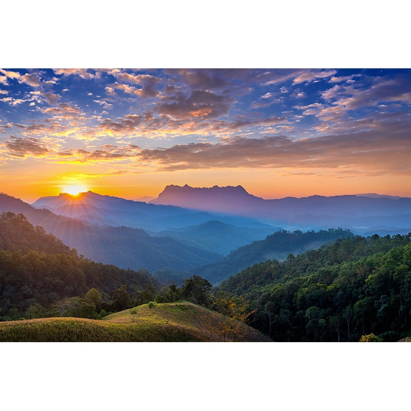 Seaside Graffiti Snowy Mountains Photography Background Tornado Clouds ...