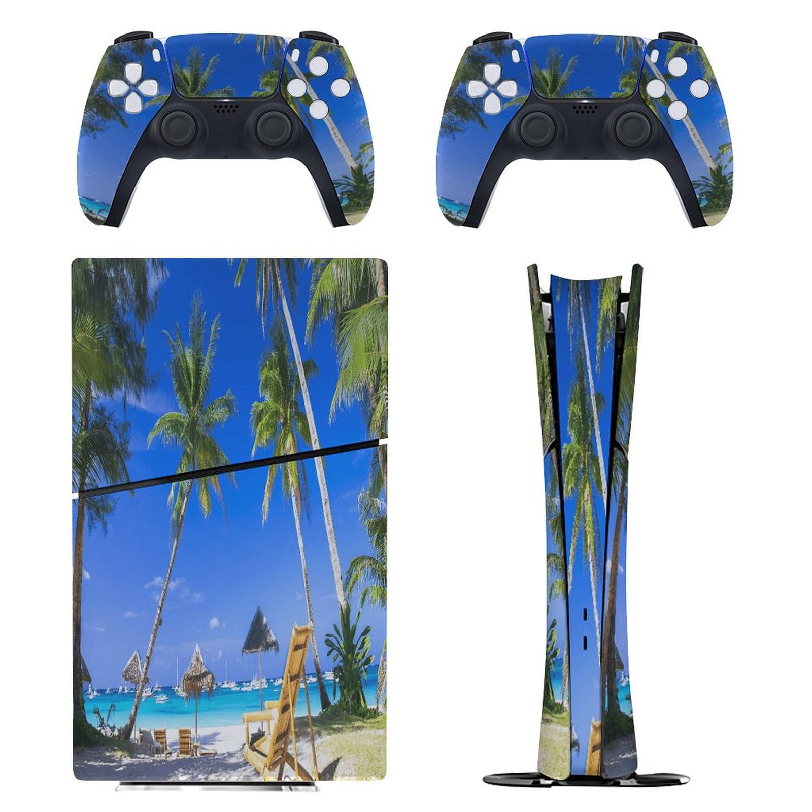 Seaside Holiday Home PS5/PS5 Pro/PS5 Slim Digital Disc Skin Sticker For ...