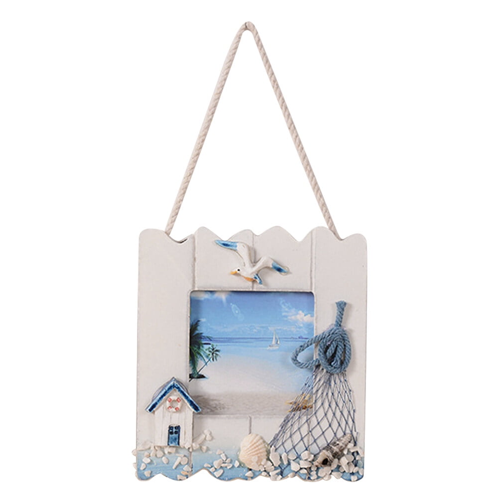 Seaside Picture Frame Beach Pictures Home Door Picture Frames 13.50X12 ...