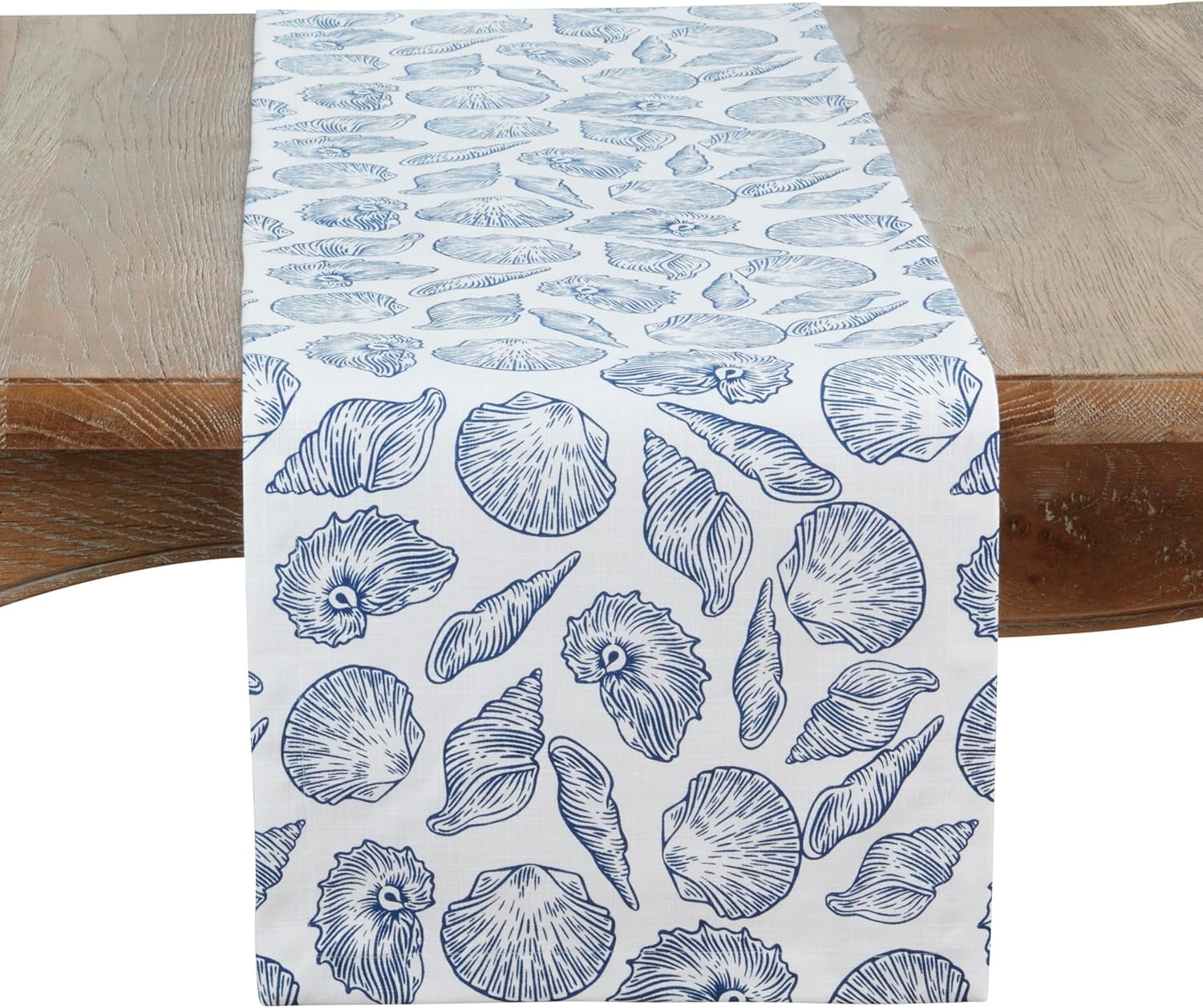 Seaside Sea Shells Table Runner - Walmart.com