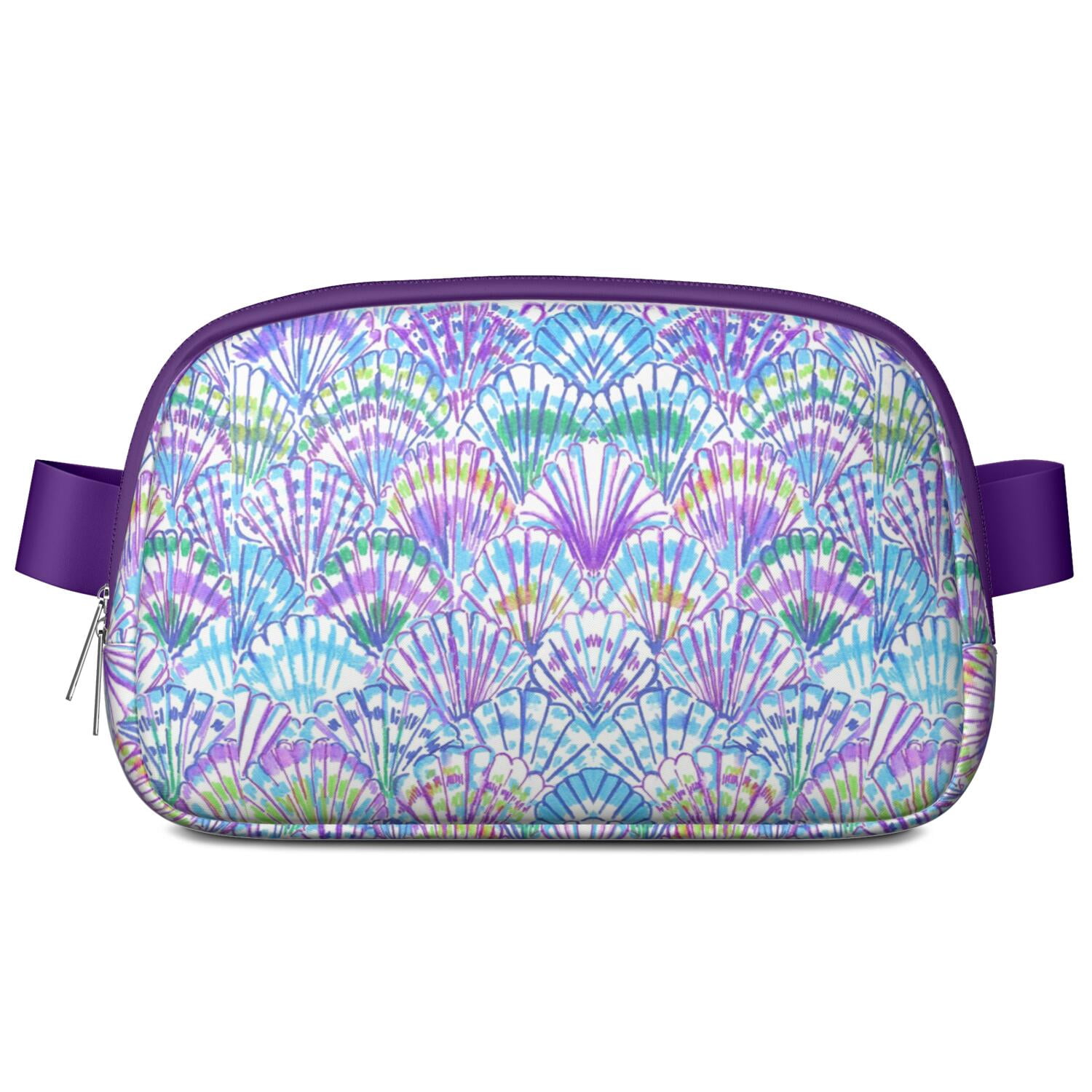Seaside Seashell Fanny Pack for Women – Cute Tropical Waist Bag with ...
