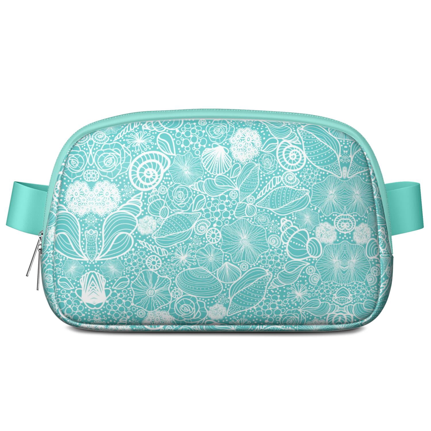 Seaside Seashell Fanny Pack for Women – Cute Tropical Waist Bag with ...