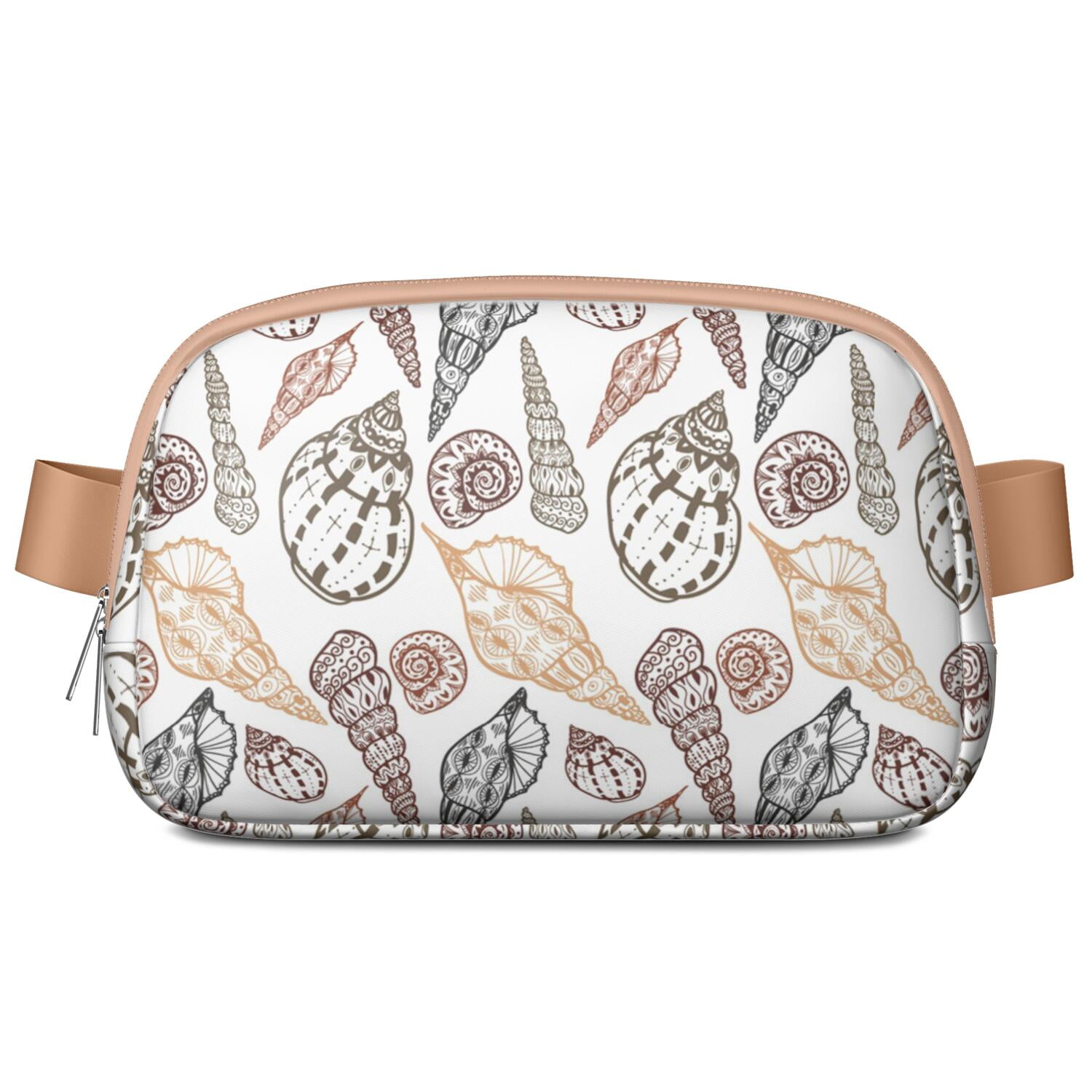 Seaside Seashell Fanny Pack for Women – Cute Tropical Waist Bag with ...