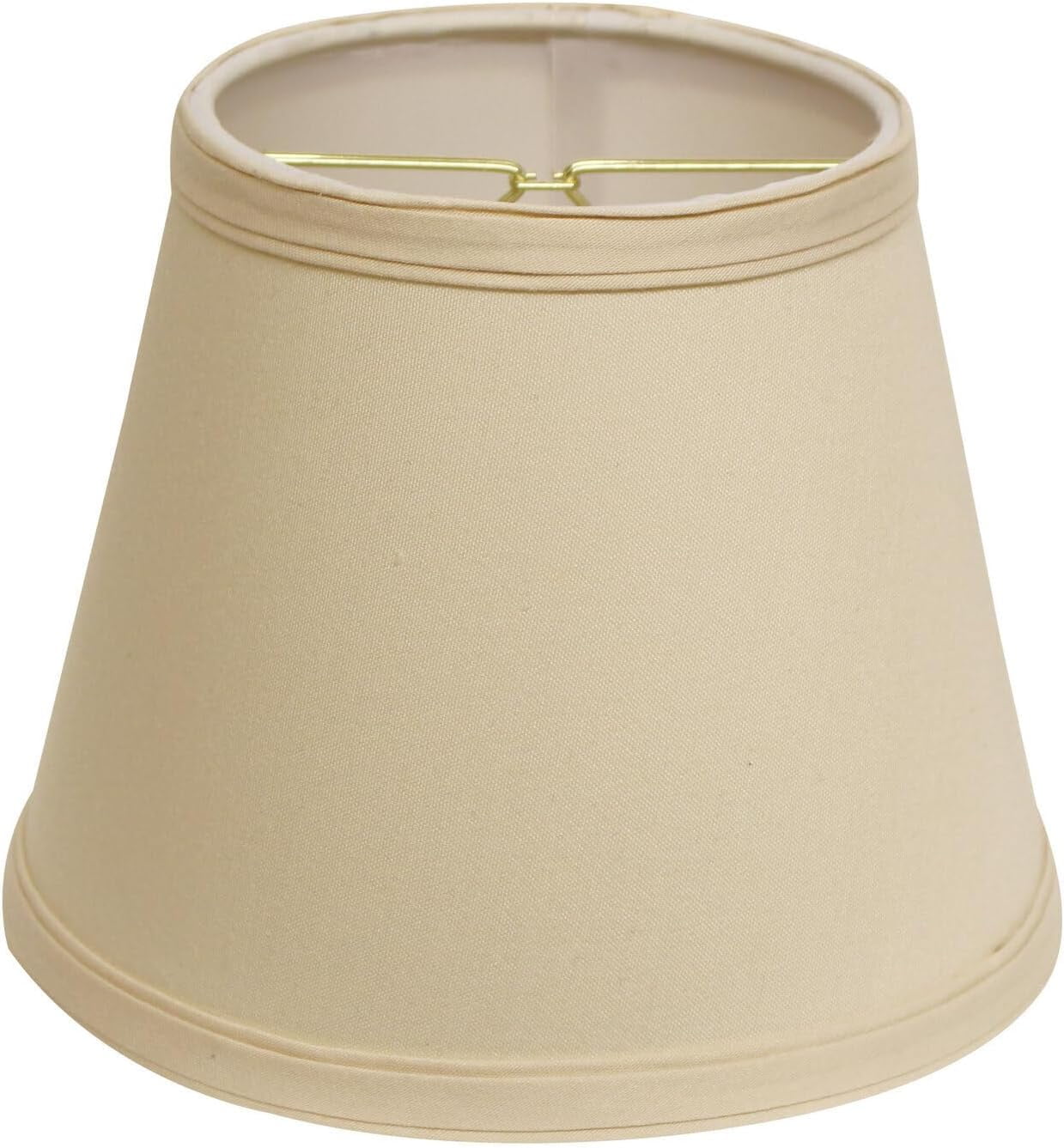 Seaside Style Slant Empire Hardback Lampshade with Metal Bulb Clip ...