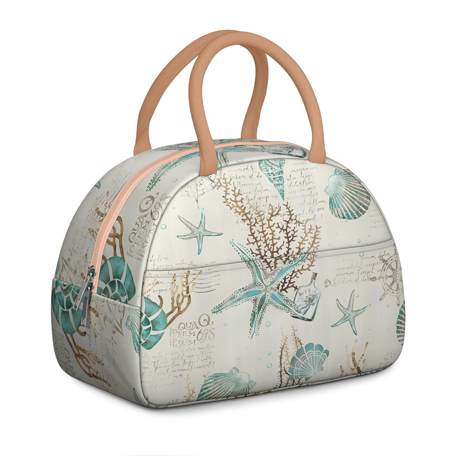 Seaside Summer Lunch Box - Glowing Starfish & Wave Pattern, Leakproof ...