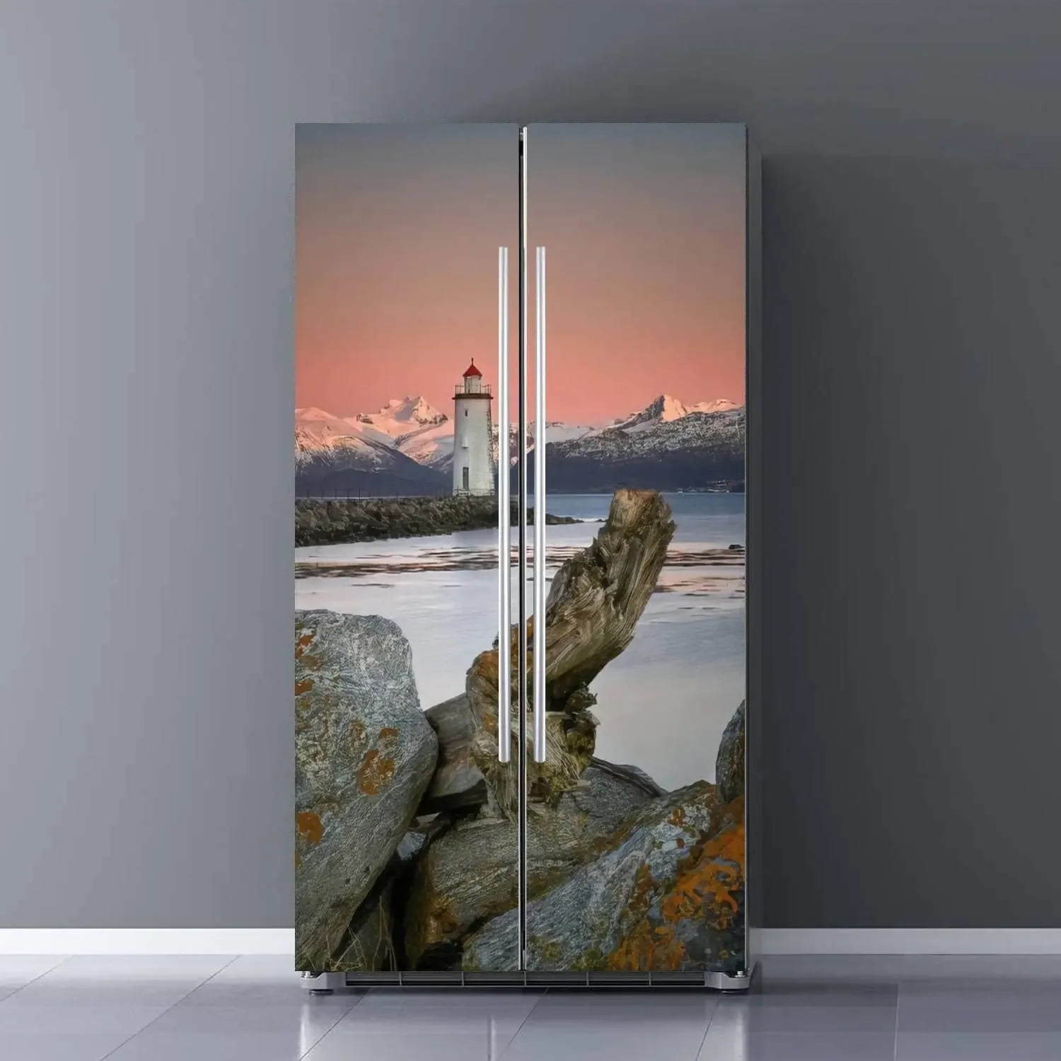 Seaside Sunset Landscape Refrigerator Stickers Tropical Hawaii Beach ...