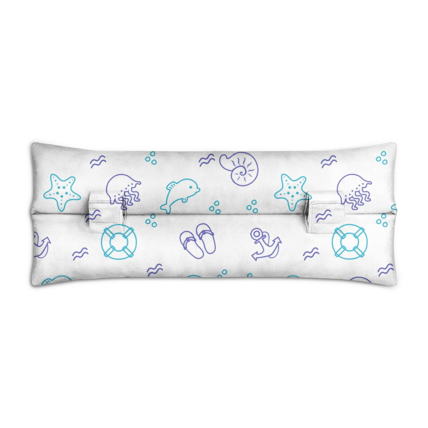 Seaside-Themed Mastectomy Seatbelt Pillow - Post-Surgery Recovery ...