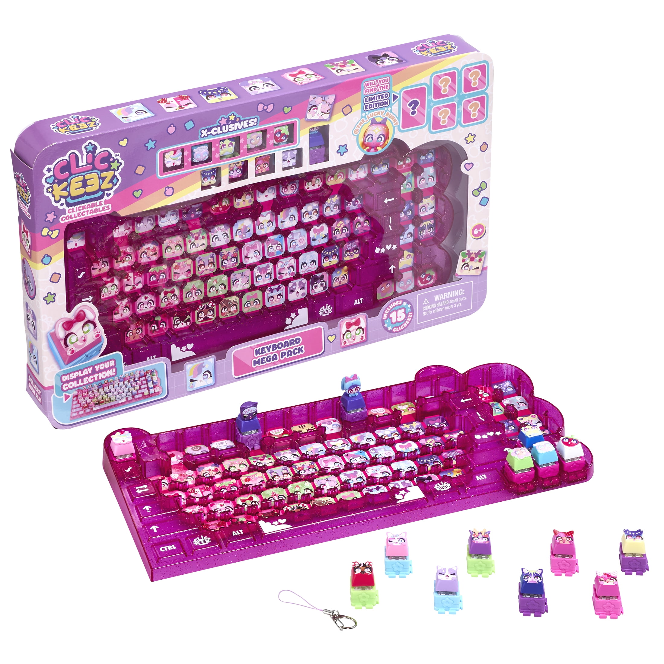 Clickeez Keyboard Starter Set Mega Pack Series 1 - Walmart.com