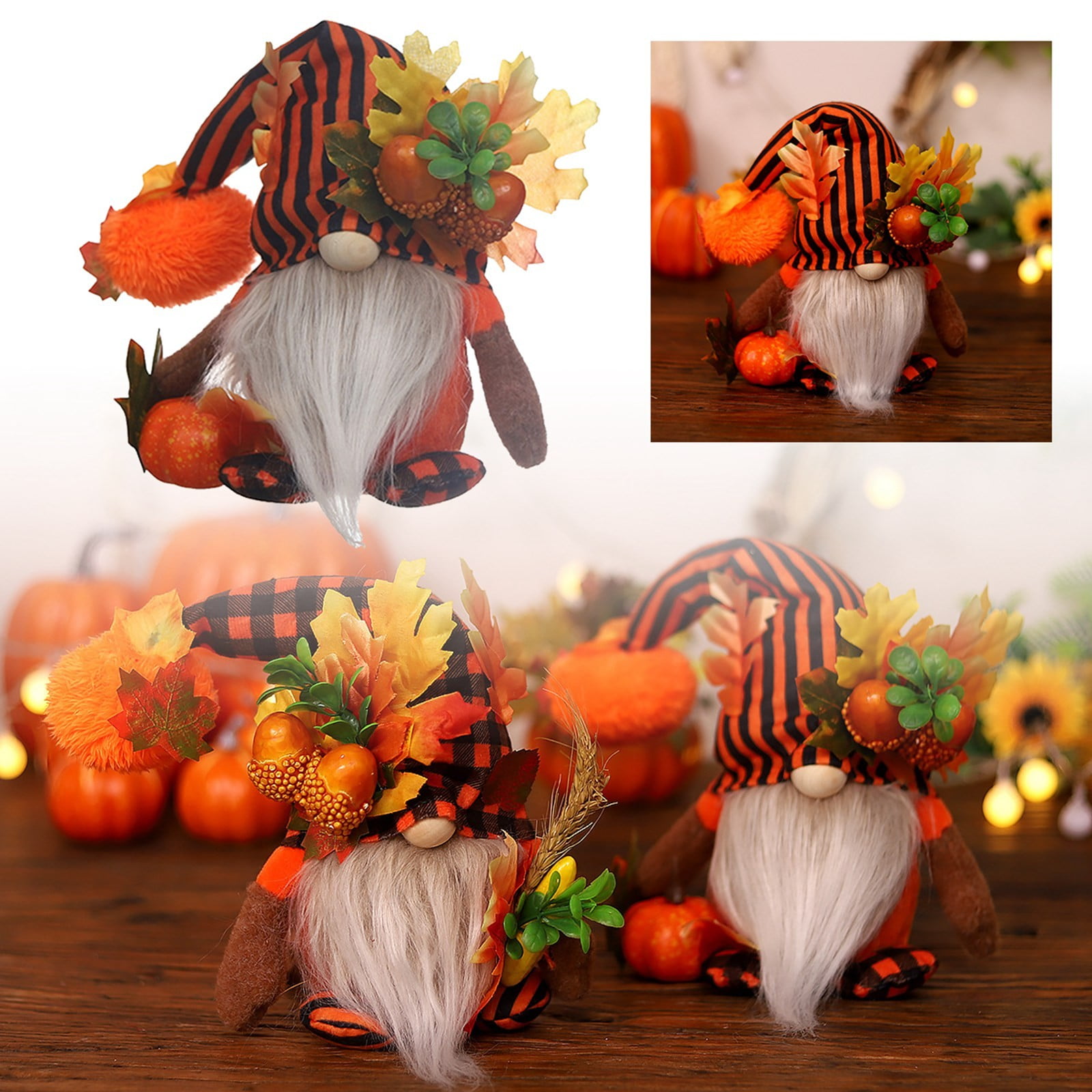 Season Cartoon No Face Doll Figure Thanksgiving No Face Doll Goblin Toy ...