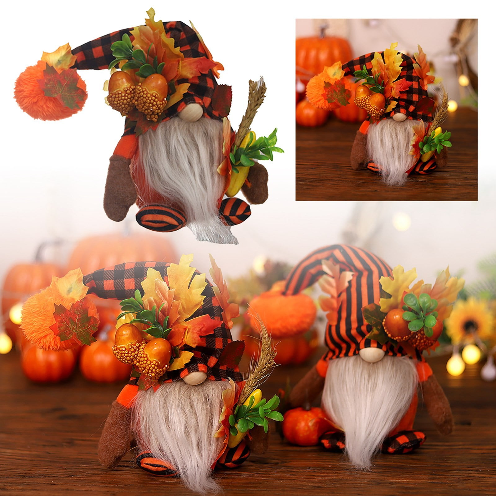 Season Cartoon No Face Doll Figure Thanksgiving No Face Doll Goblin Toy ...