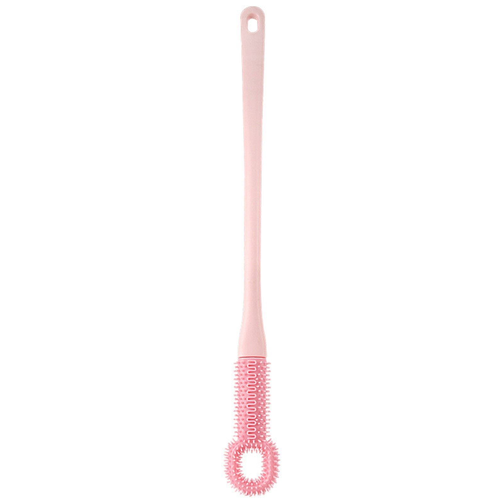 Season Clearance Cyence Lazy Foot Washing Brush Cleaner Pink (Long Hair ...