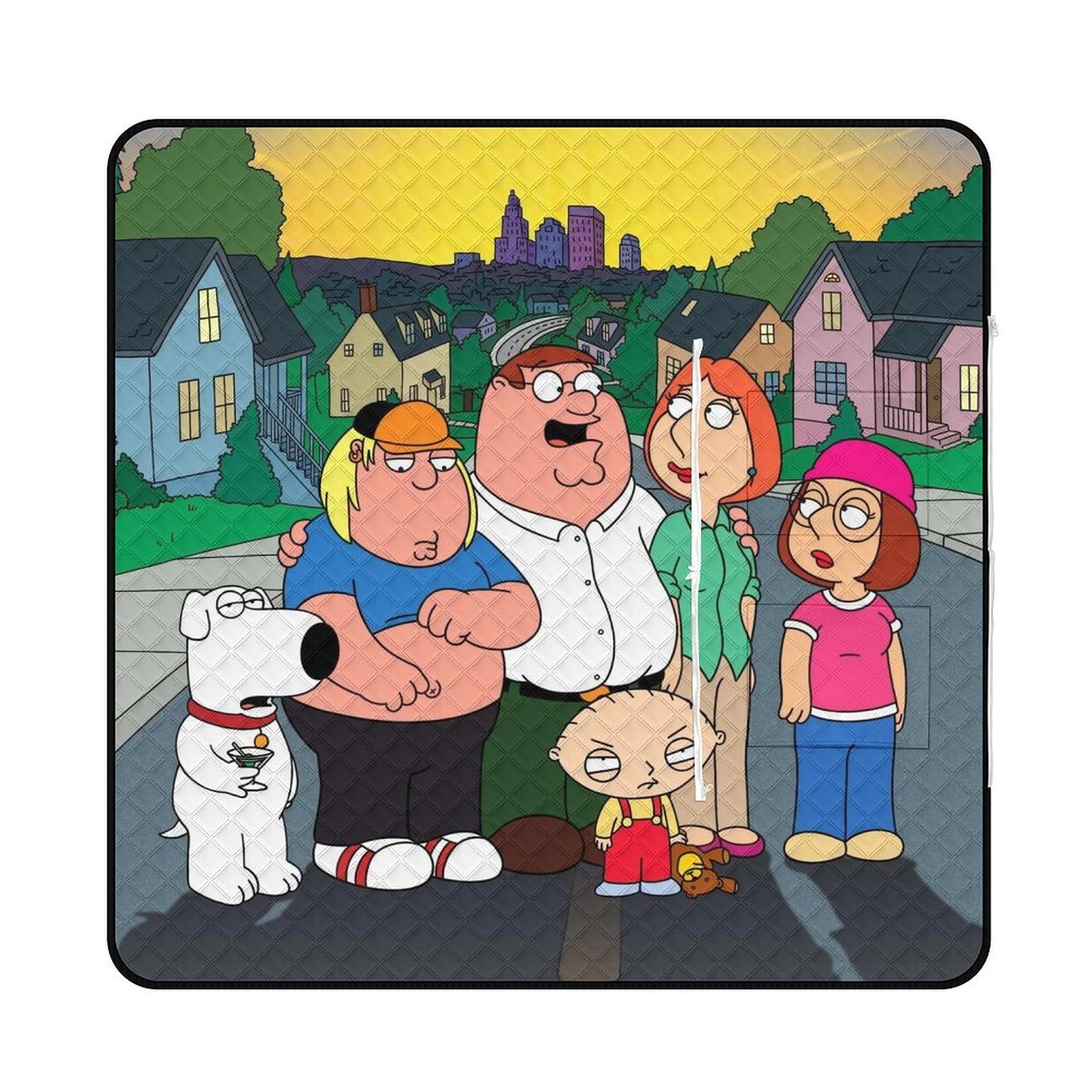 Season Family Guy Picnic Mat Sandproof Waterproof Foldable Portable ...