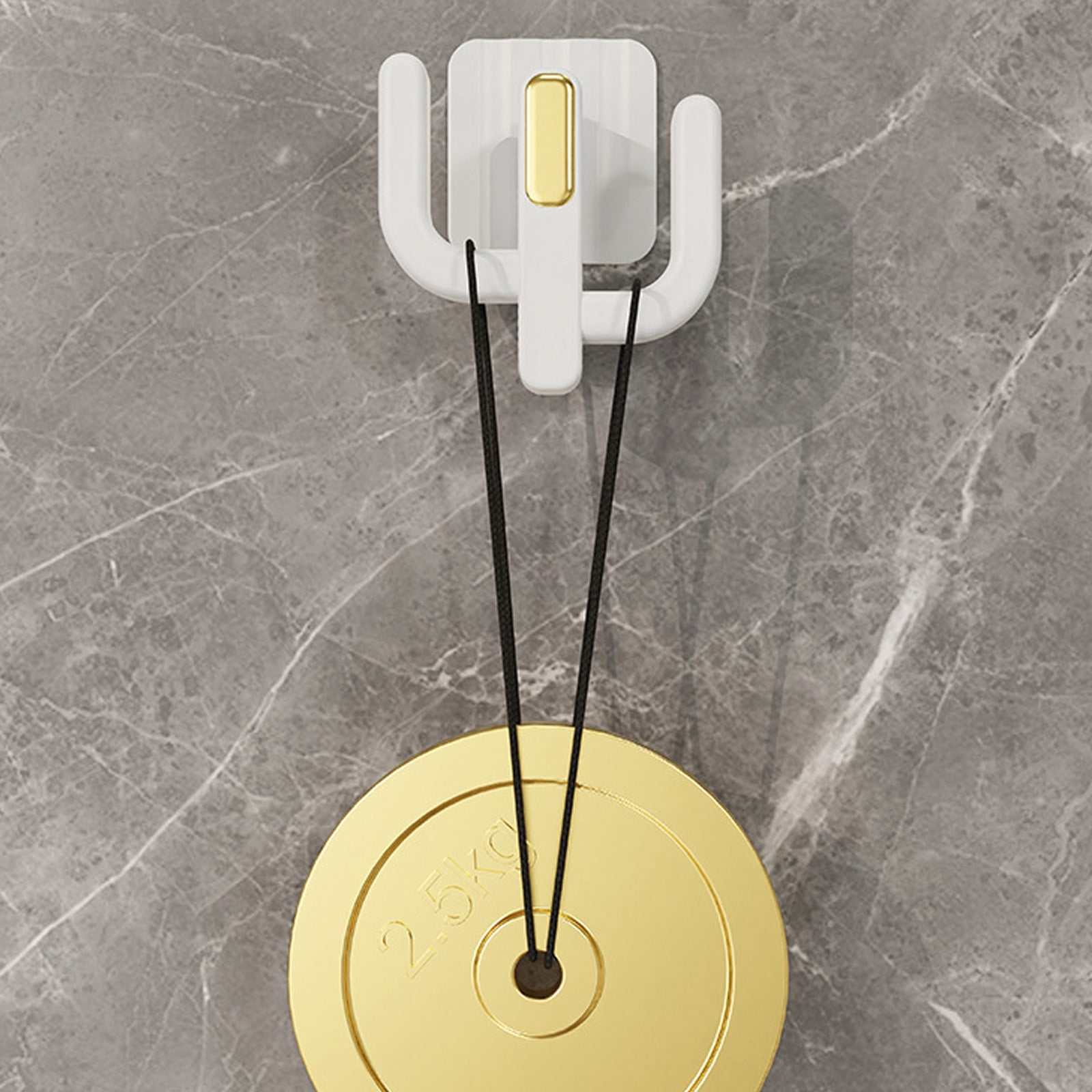 Season Favorites, Wall-mounted Draining Slipper Rack, Plastic No-hole ...