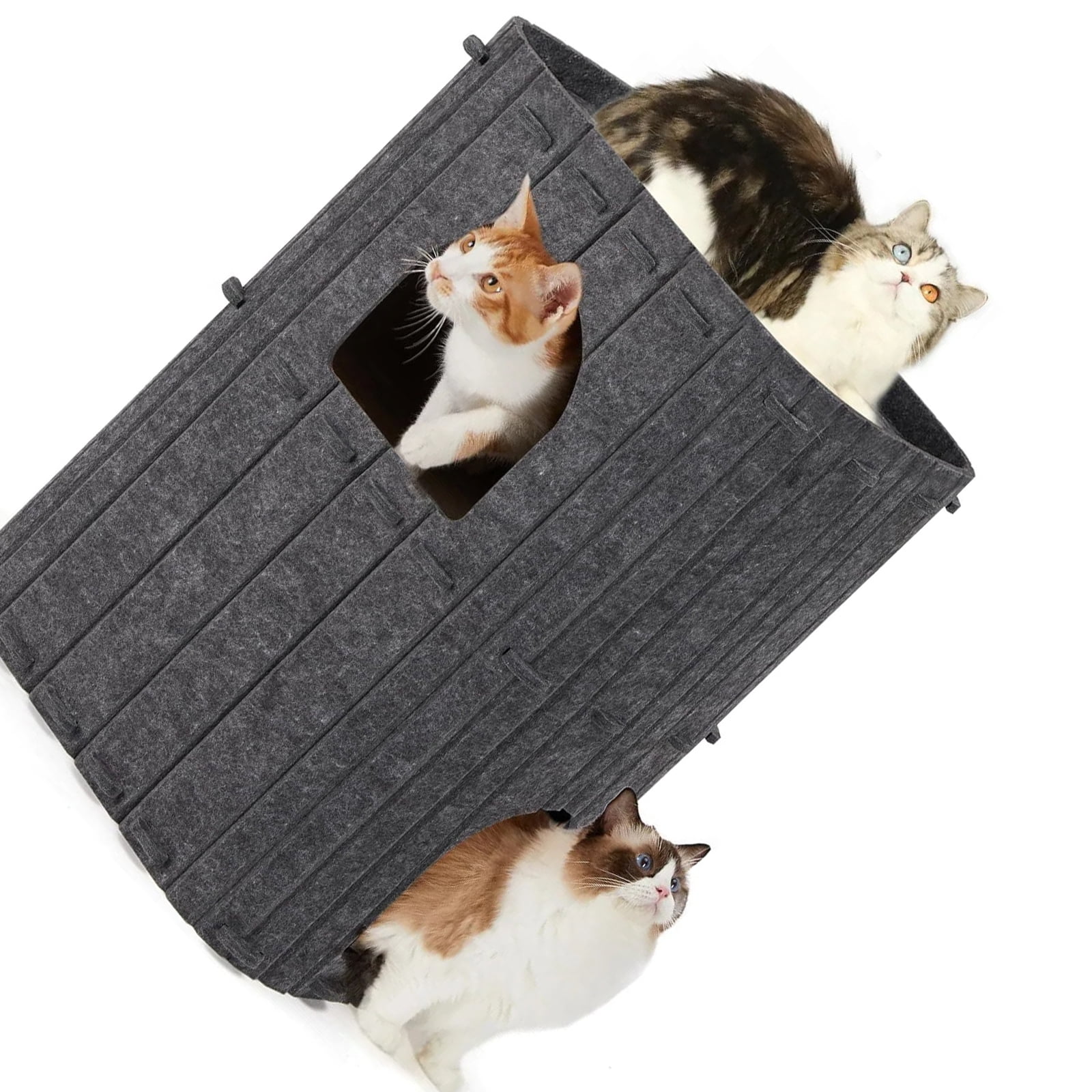 Season Functional Tower with Double levels Design Tree Hole Cave ...